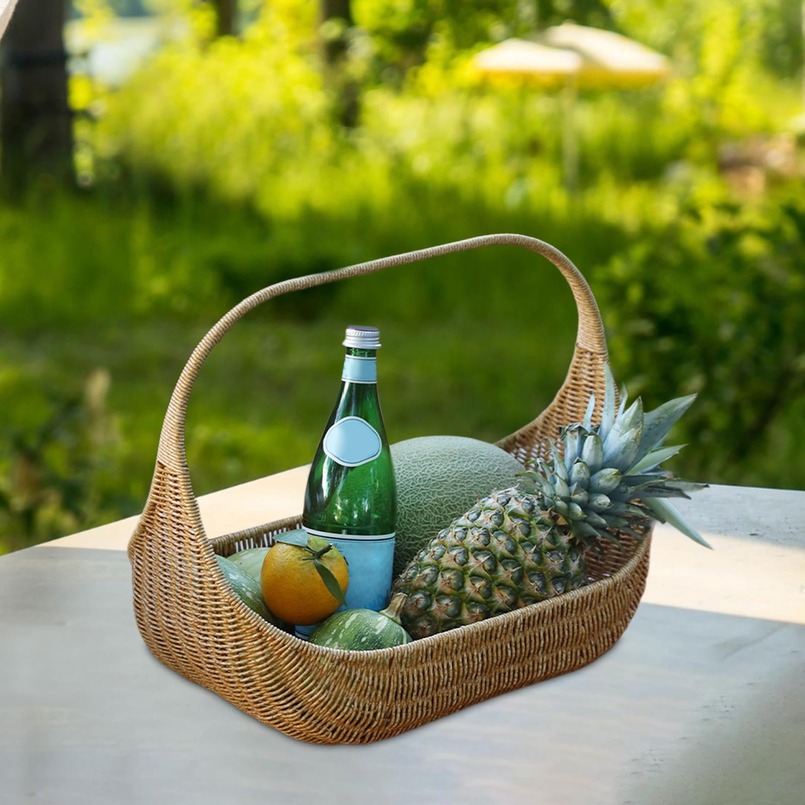 koolsoo Bread Basket Storage Picnic Basket Shopping Basket, Market ...