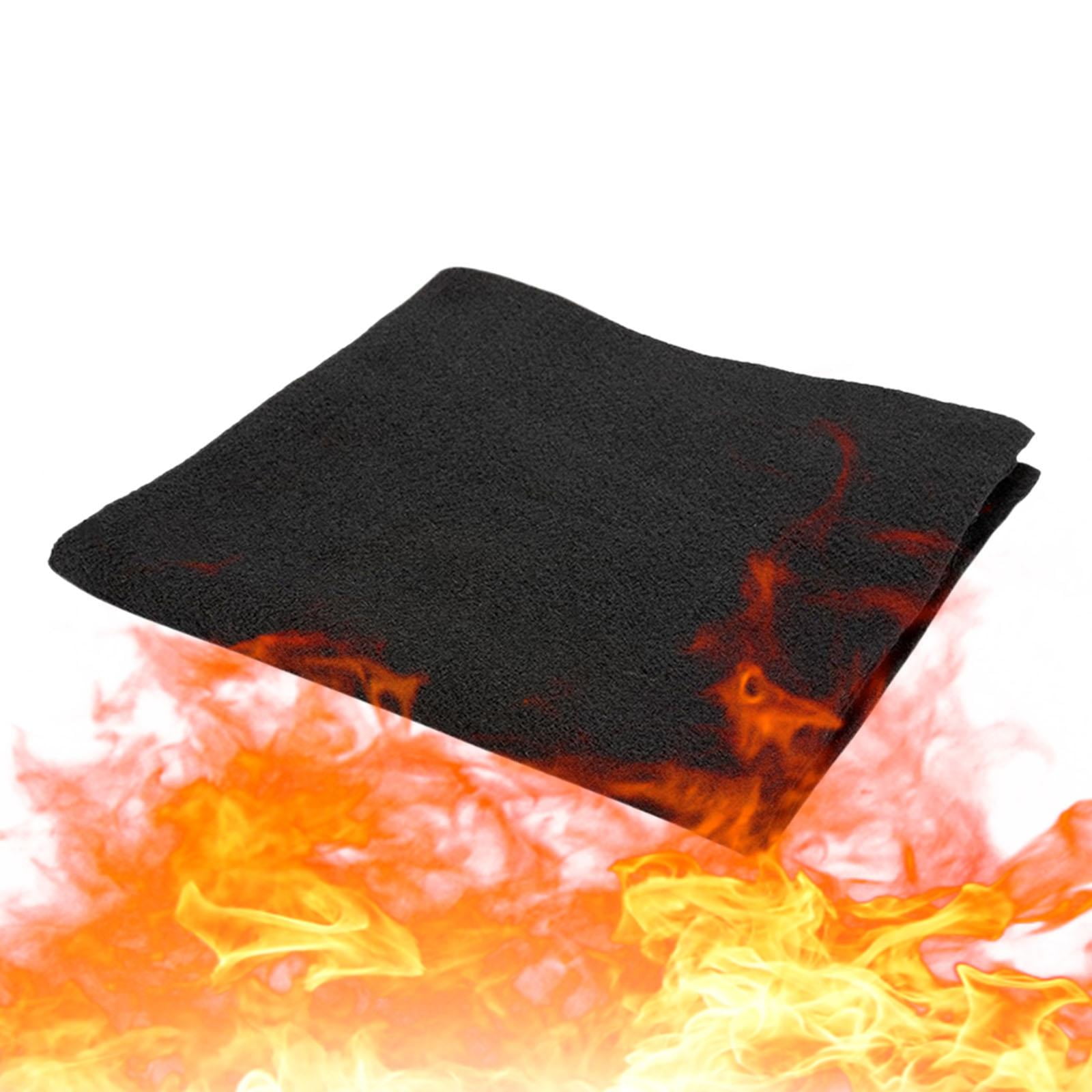 koolsoo Camping Fire Pits Mat Outdoor Fireproof Blanket Fire Resistance ...