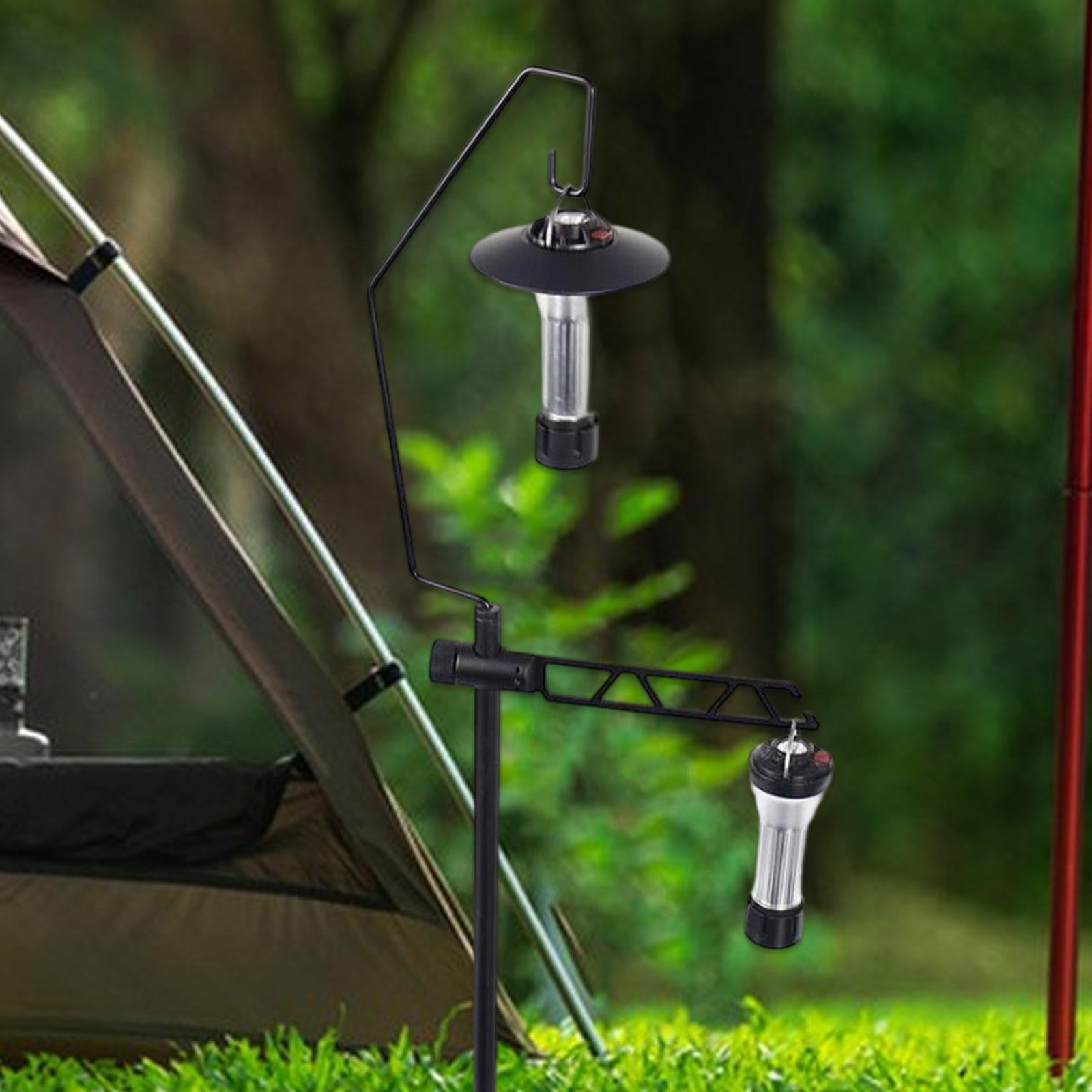 koolsoo Camping Lantern Stand Camping Light Pole Hanger Versatile ...
