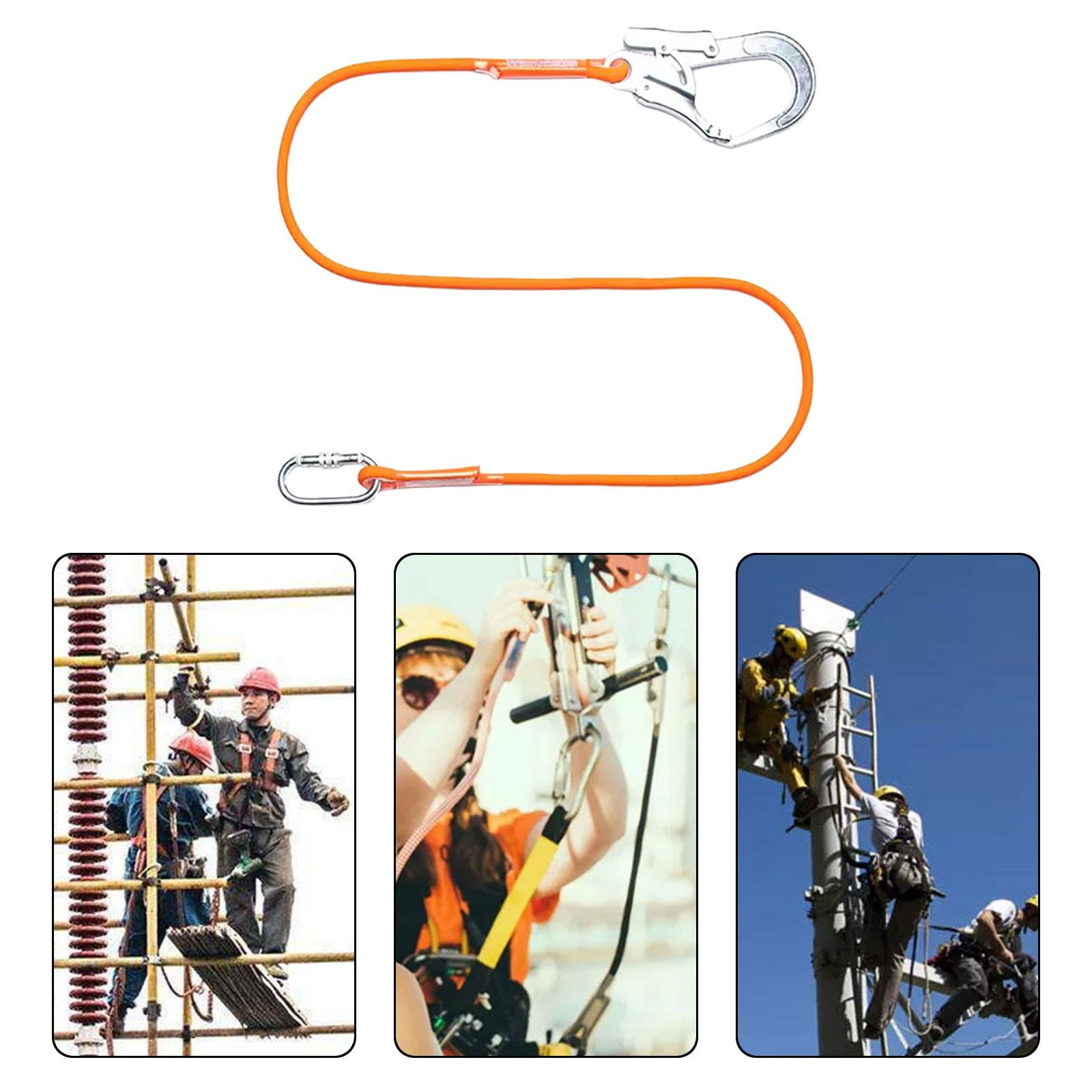 koolsoo Climbing Strength Lanyard Work Strength Belt Rope, Positioning ...