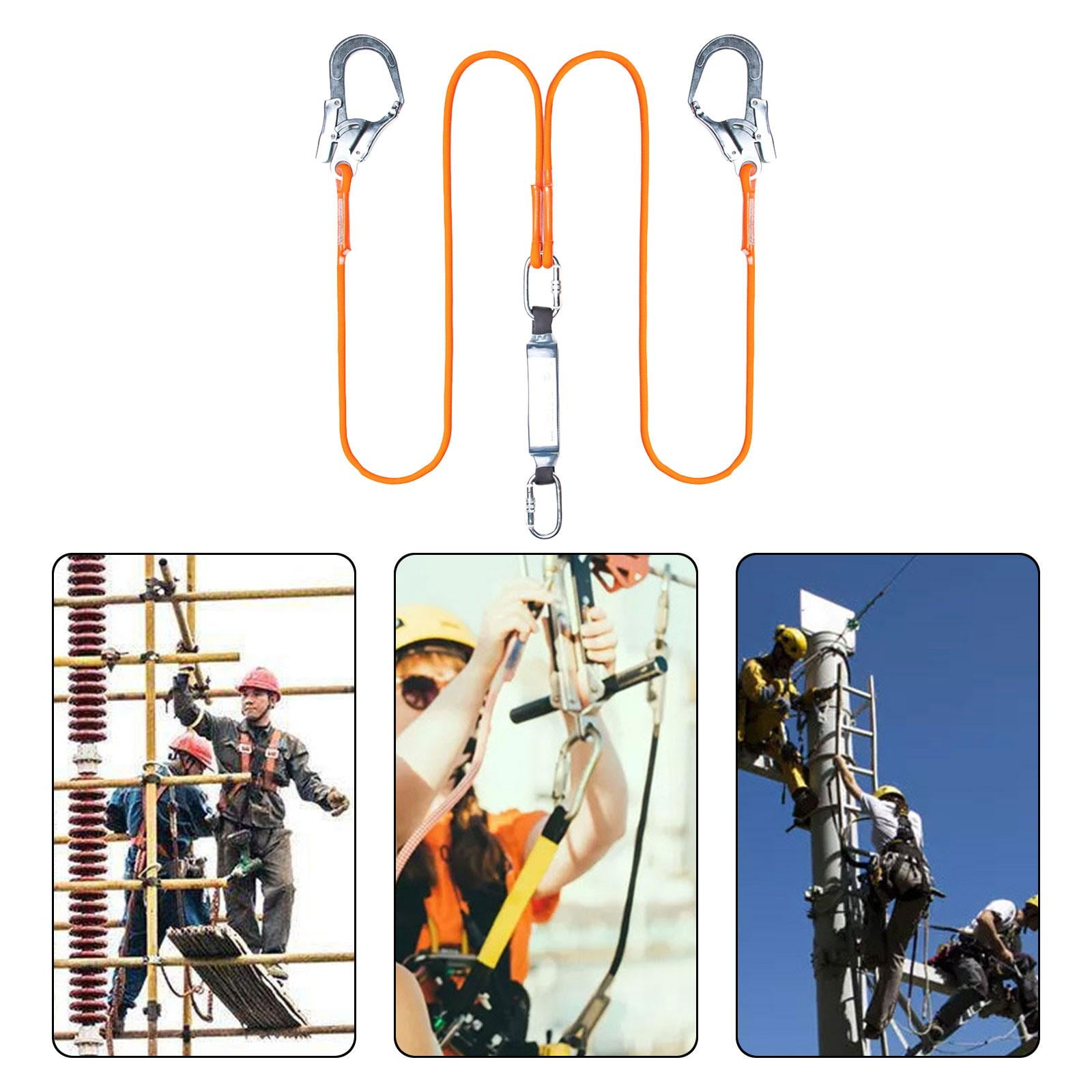 koolsoo Climbing Strength Lanyard Work Strength Belt Rope, Positioning ...