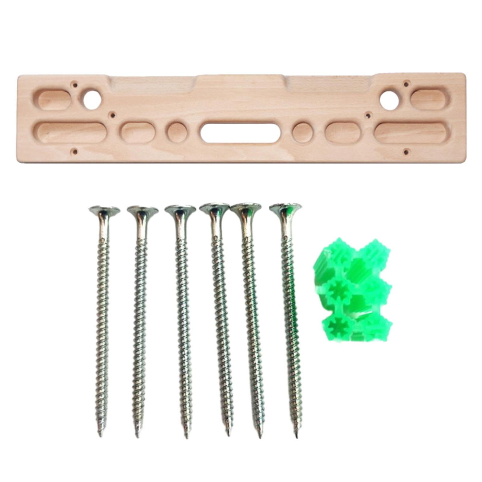 koolsoo Climbing Training Board Fingerboard Kids Adults Wooden Rock ...