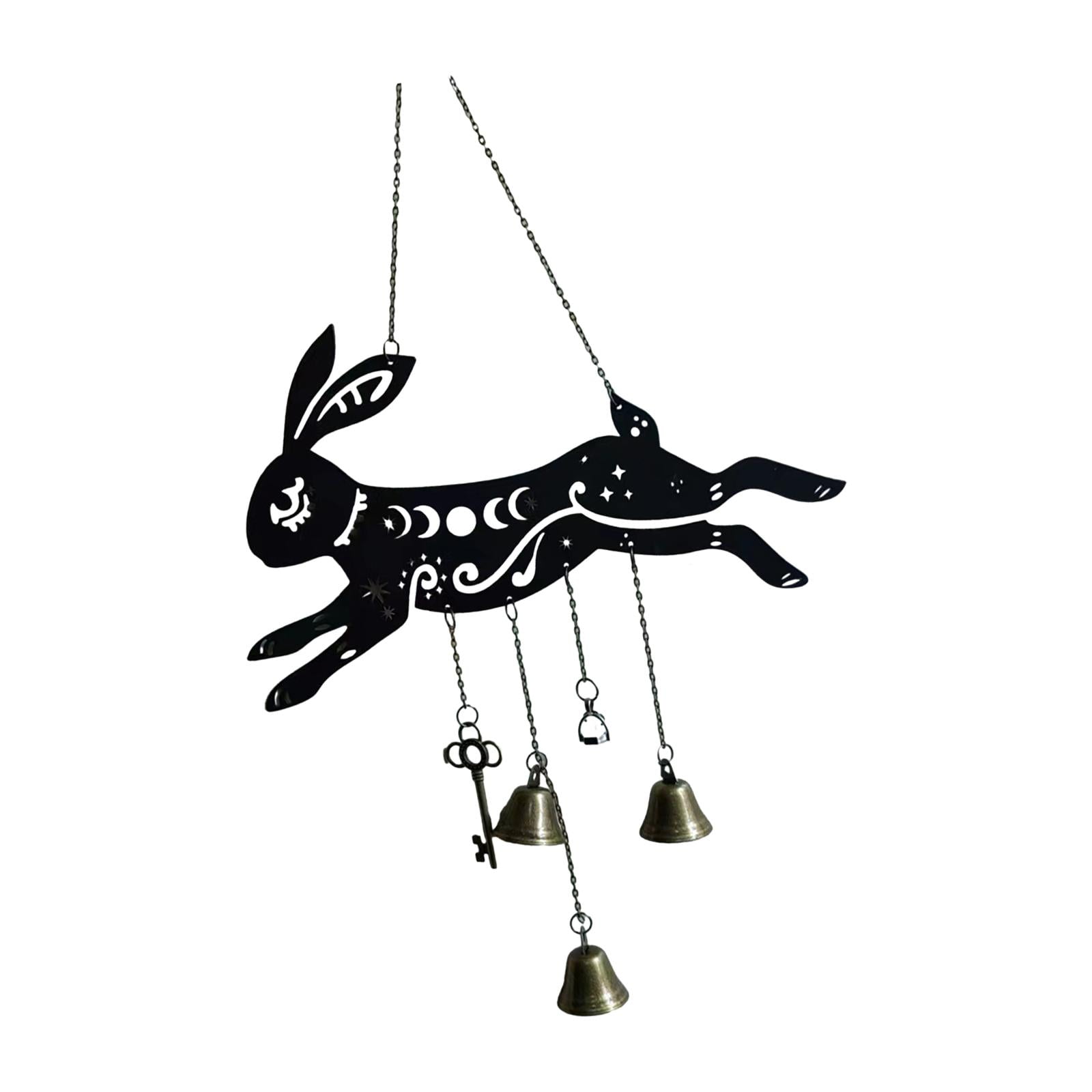 koolsoo Easter Pendant Hanging Bell Decorative Home Decor Metal Wind ...