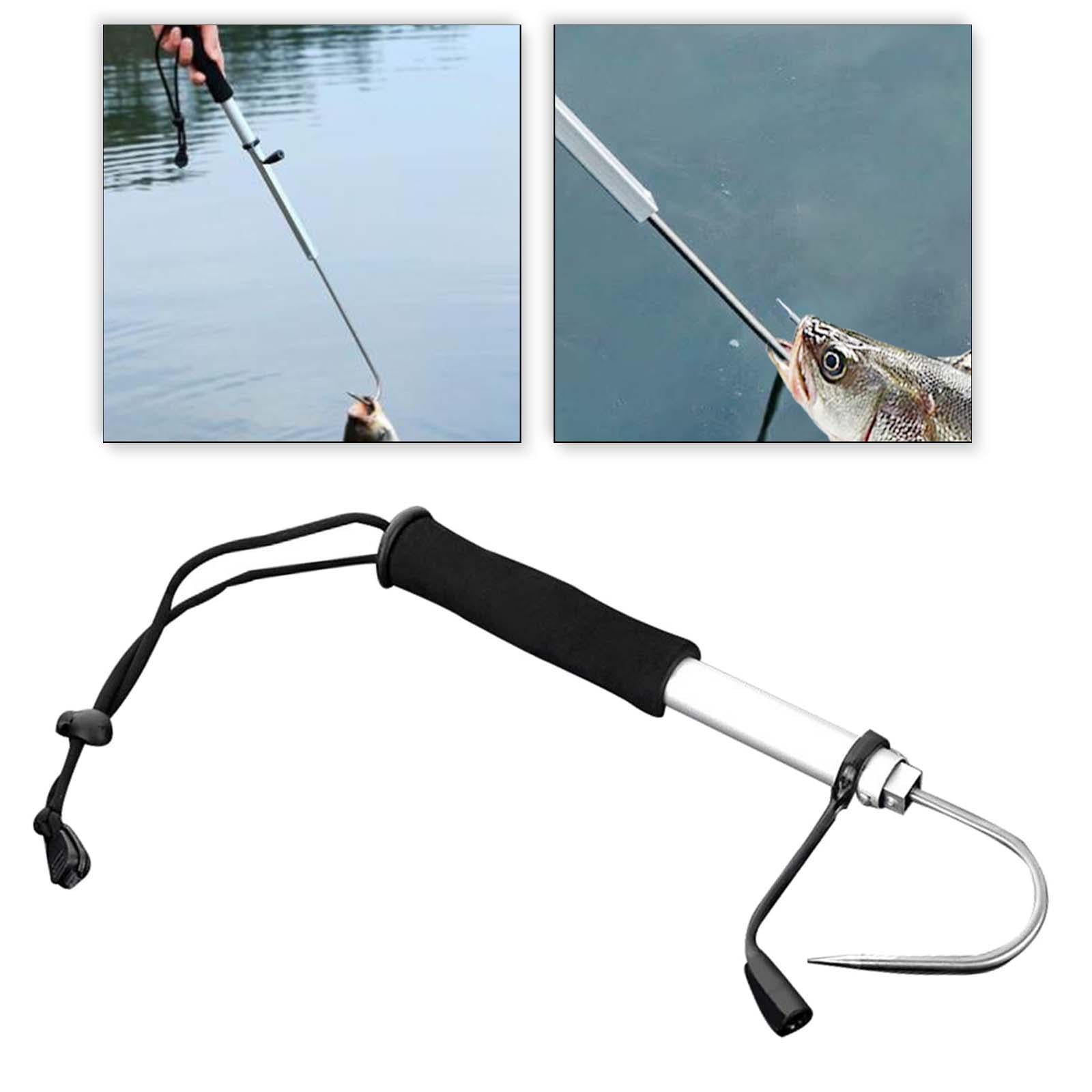 koolsoo Fishing Gaff Hook Sturdy Bass Fishing Tool for Freshwater ...