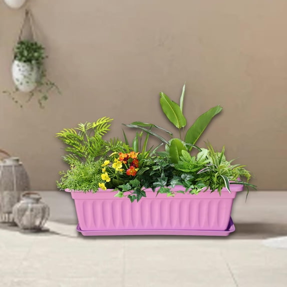 koolsoo Flower Pot Window Box Planter Vegetable Planting Box Vegetable ...