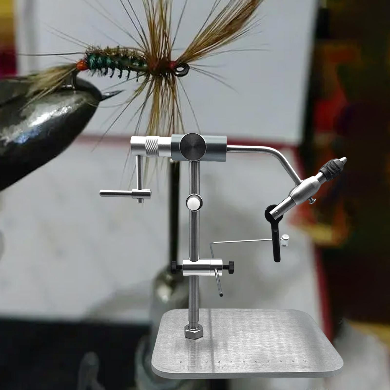 Koolsoo Fly Tying Vise Base Fly Tying Vise Pedestal Base Fly Tying Vise Accessories Stainless