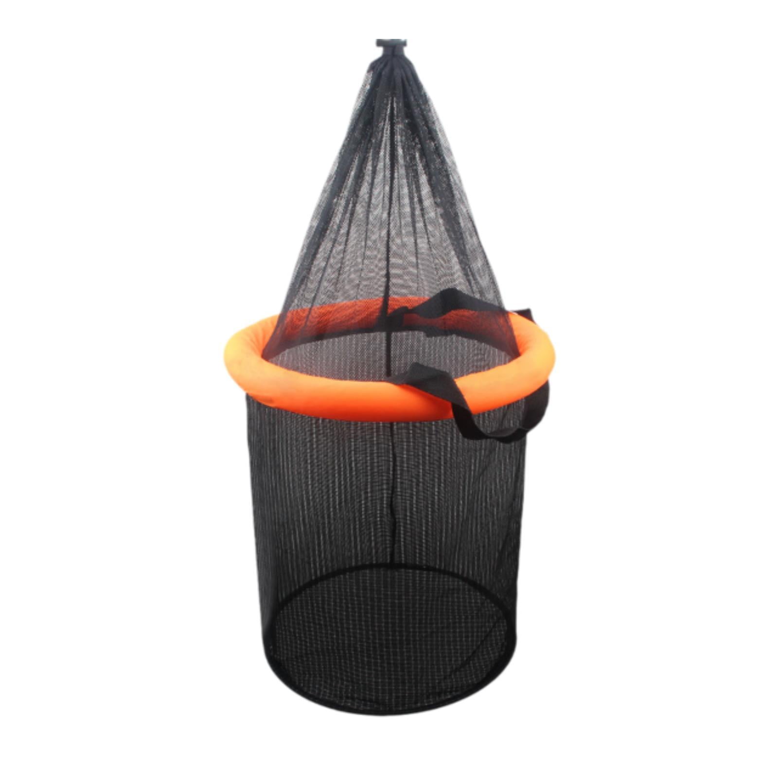 koolsoo Foldable Floating Fish Basket,Keeping Storage Trap, Mesh Bait ...
