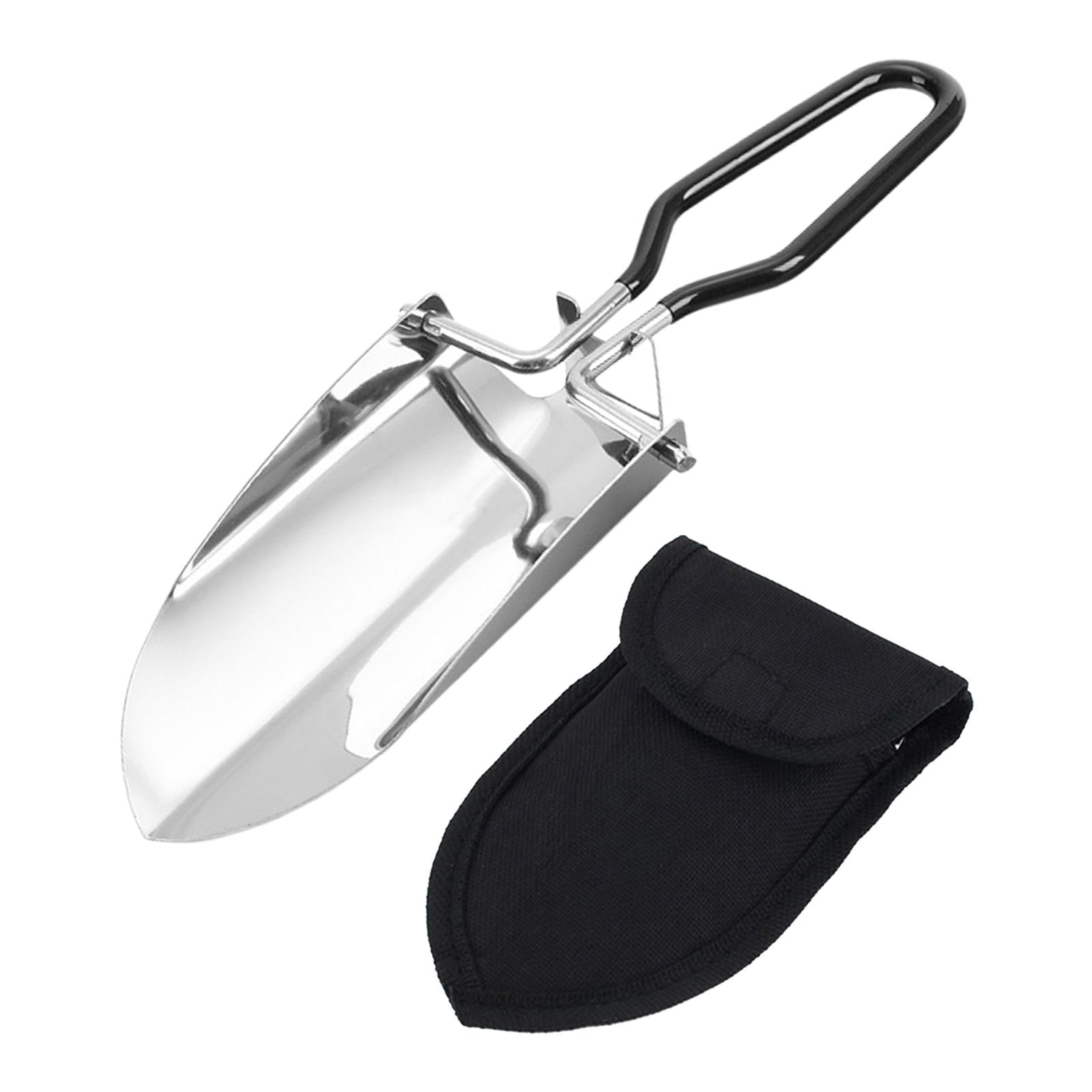 koolsoo Folding Gardening Trowel, Small Hand Spade Home Camping Spade ...