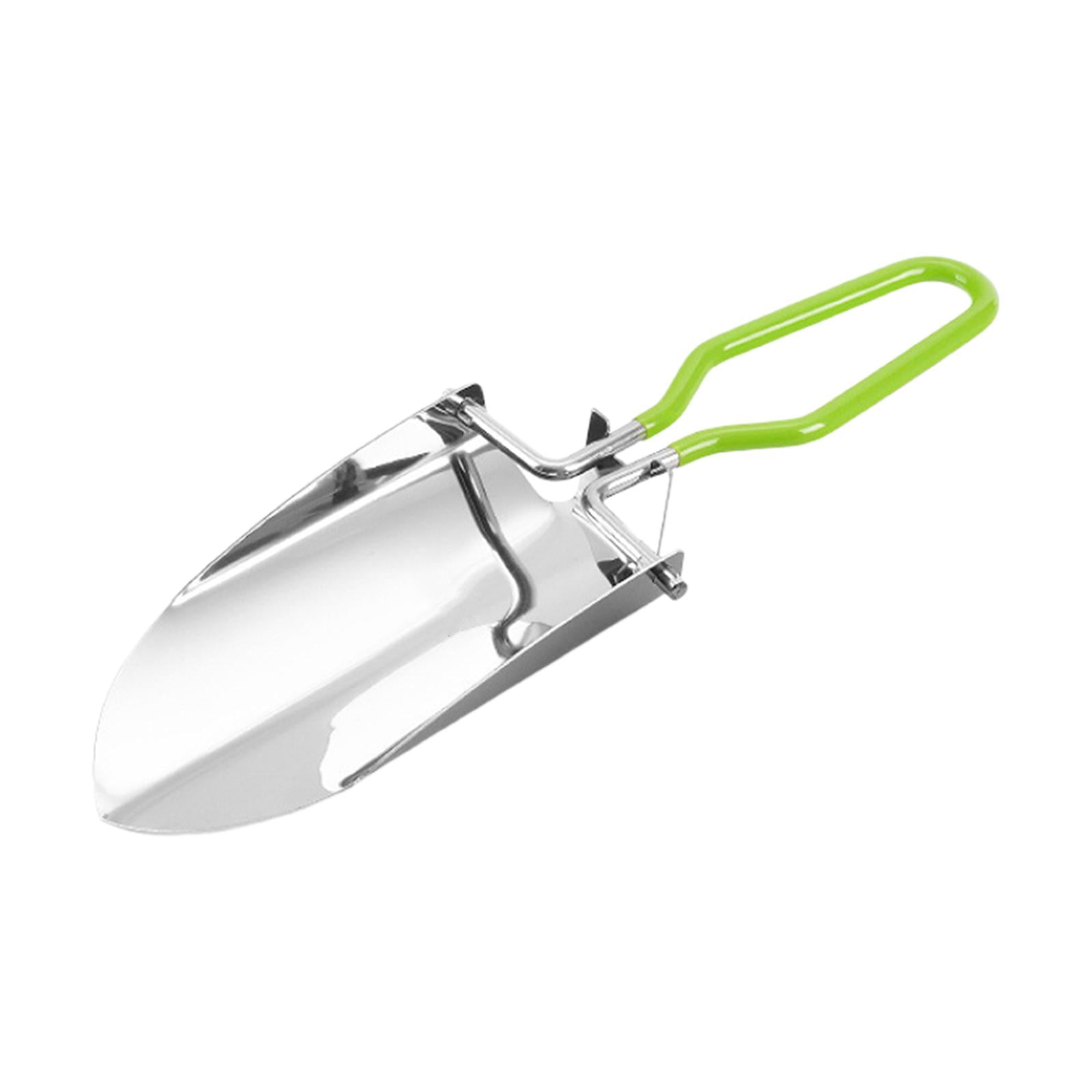 koolsoo Folding Gardening Trowel, Small Hand Spade Home Camping Spade ...