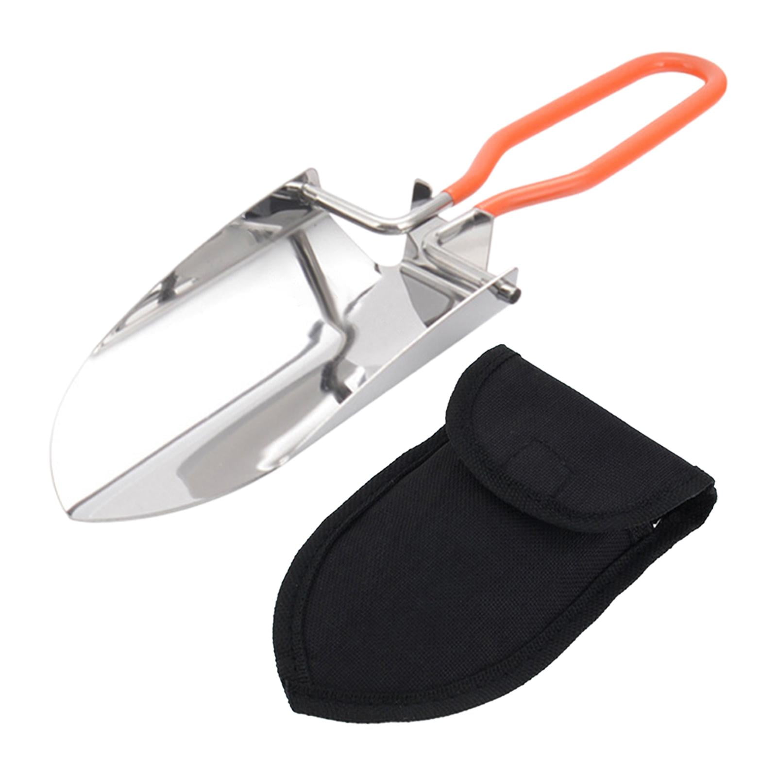 koolsoo Folding Gardening Trowel, Small Hand Spade Home Camping Spade ...
