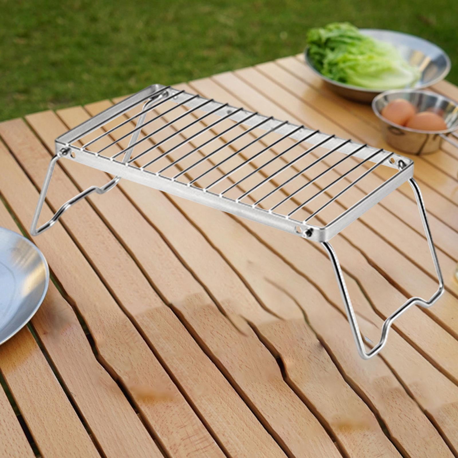 koolsoo Folding Rack Grill Racks Cooking Equipment Campfire Stand ...