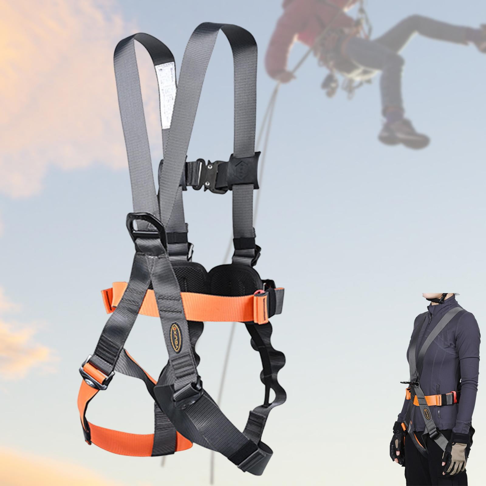 koolsoo Full Body Harness Fall Protection Breathable Adjustable Quick ...
