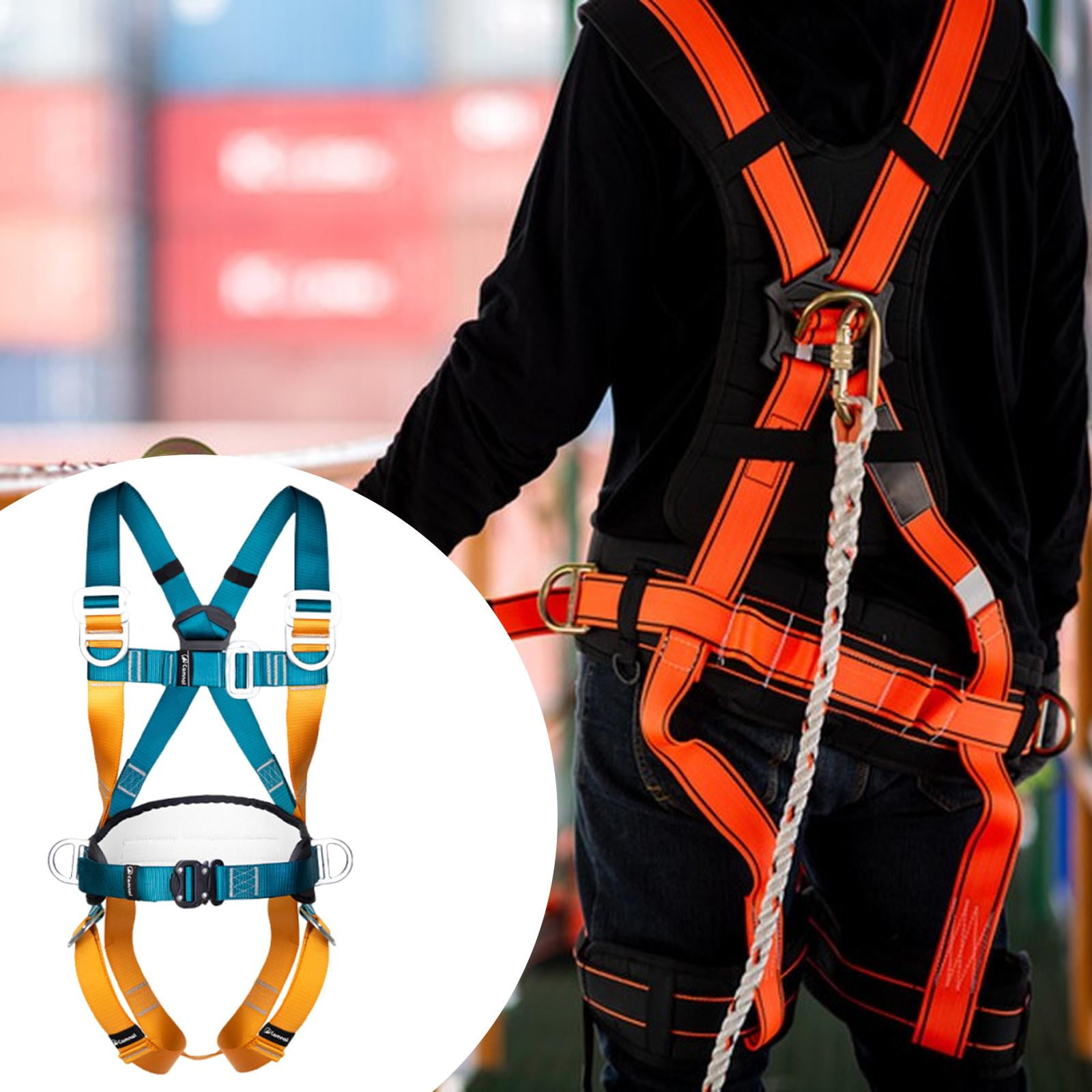 koolsoo Full Body Safety Harness for Outdoor Activities Rock Climbing ...