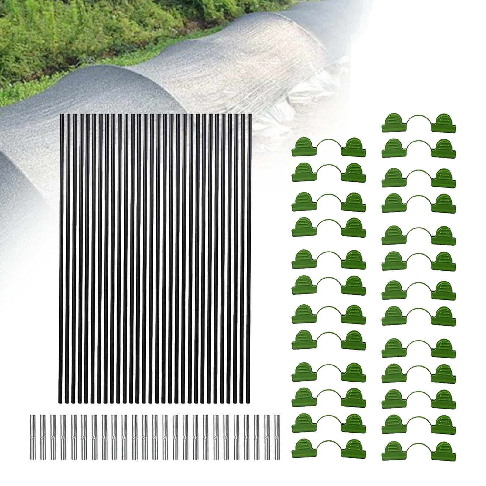 koolsoo Garden Hoops for Raised Beds Planting Tunnel Hoop with Clips ...