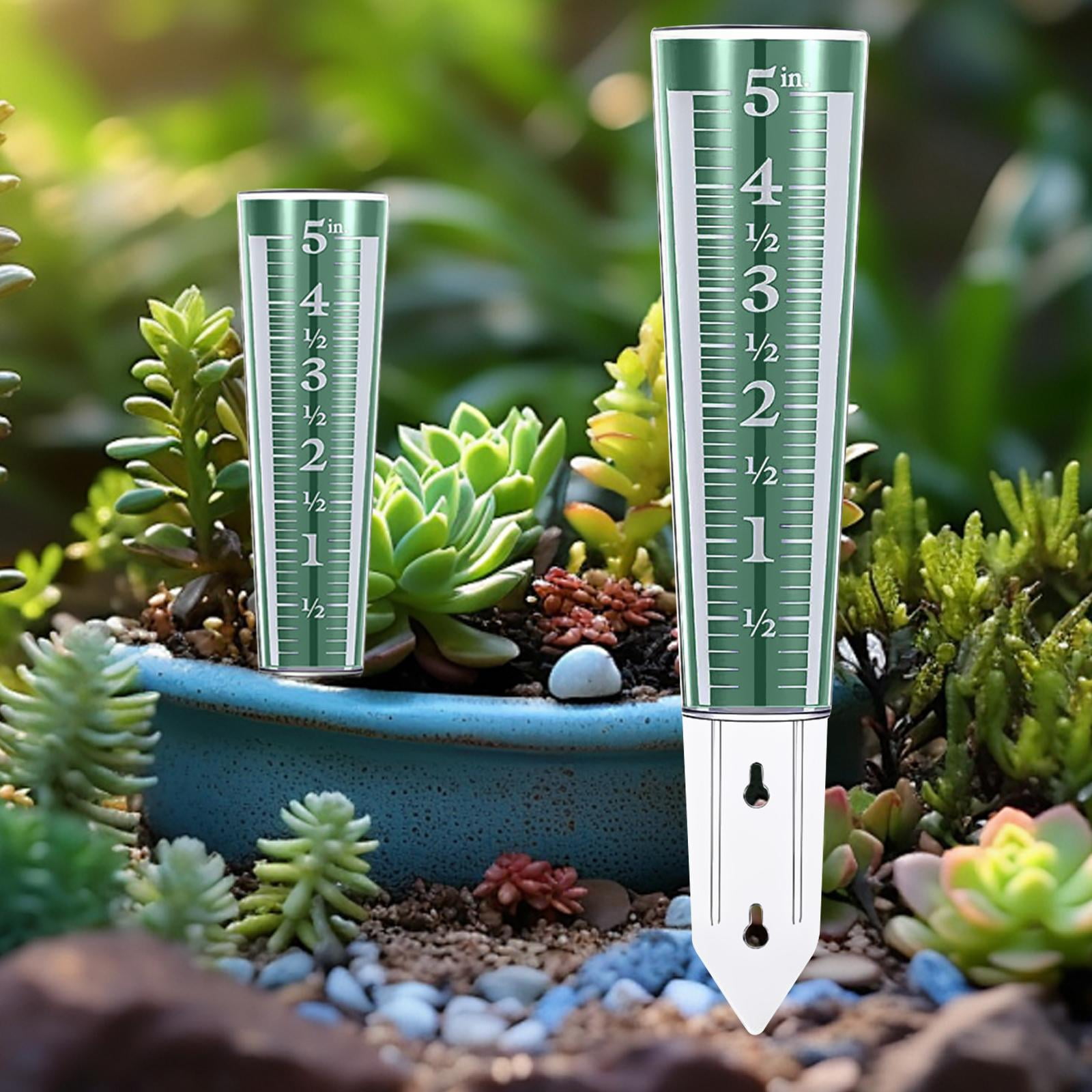 koolsoo Garden Rain Gauge, Rain Measure Gauge Measurement Tube Easy to ...