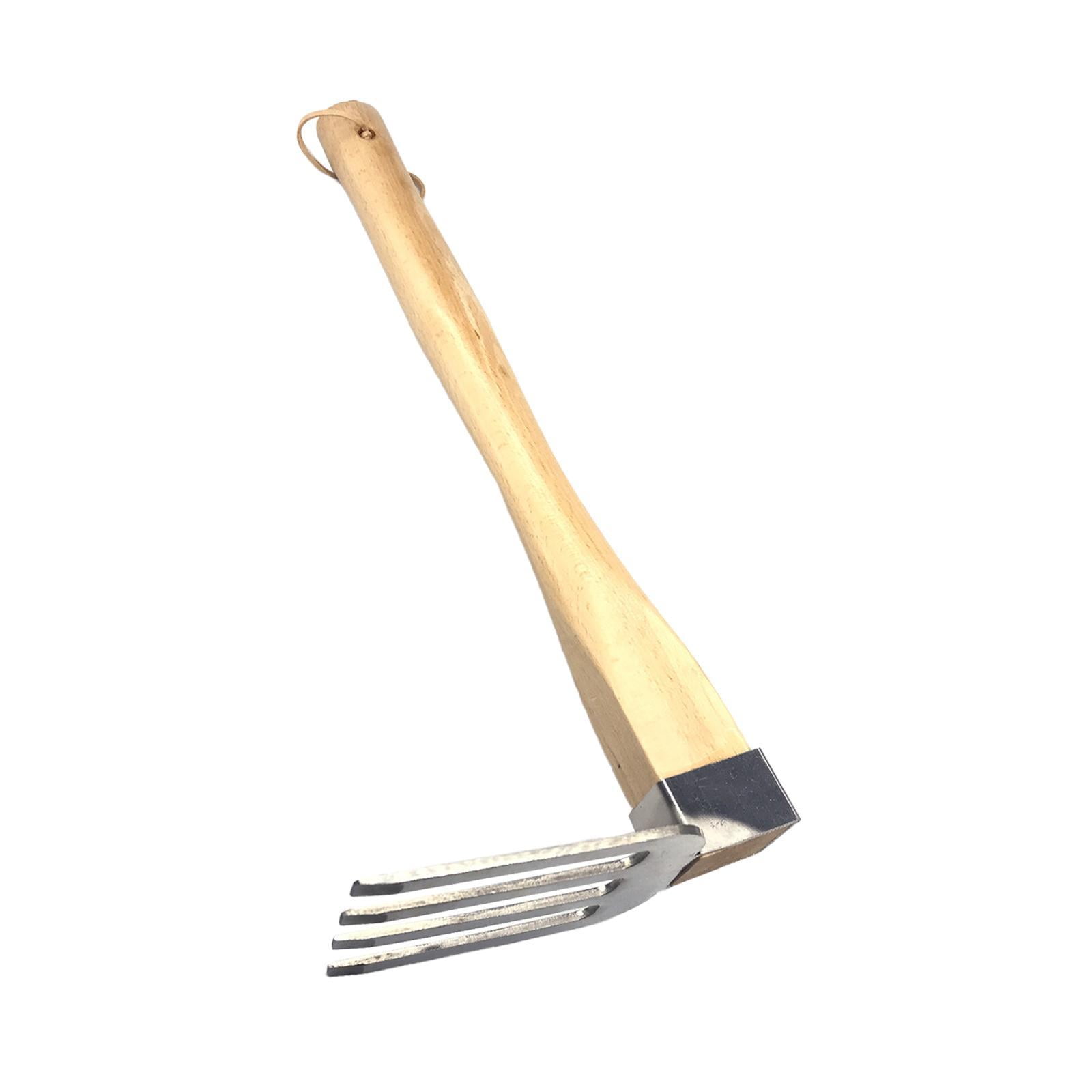 koolsoo Garden Rake Hand Tiller Gardeners Claw Rake for Digging Weeding ...