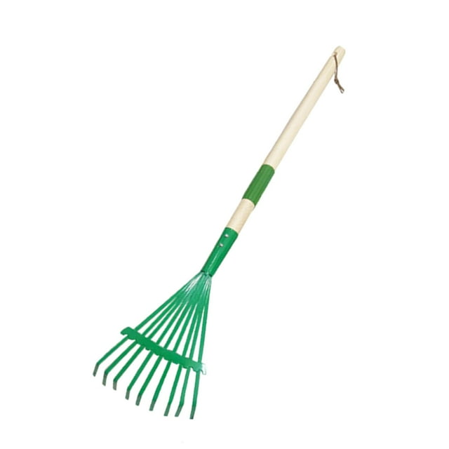 koolsoo Garden Rake Leaf Rake Leaves Rakes Heavy Duty up Farming Home ...