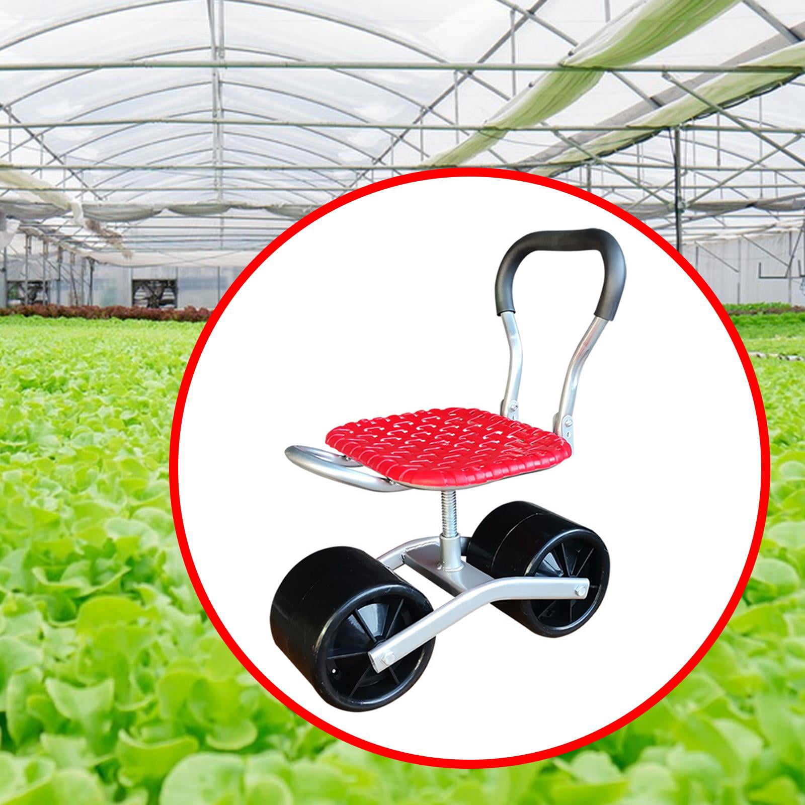 koolsoo Garden Rolling Work Seat Garden Rolling Work Seat for Garage ...