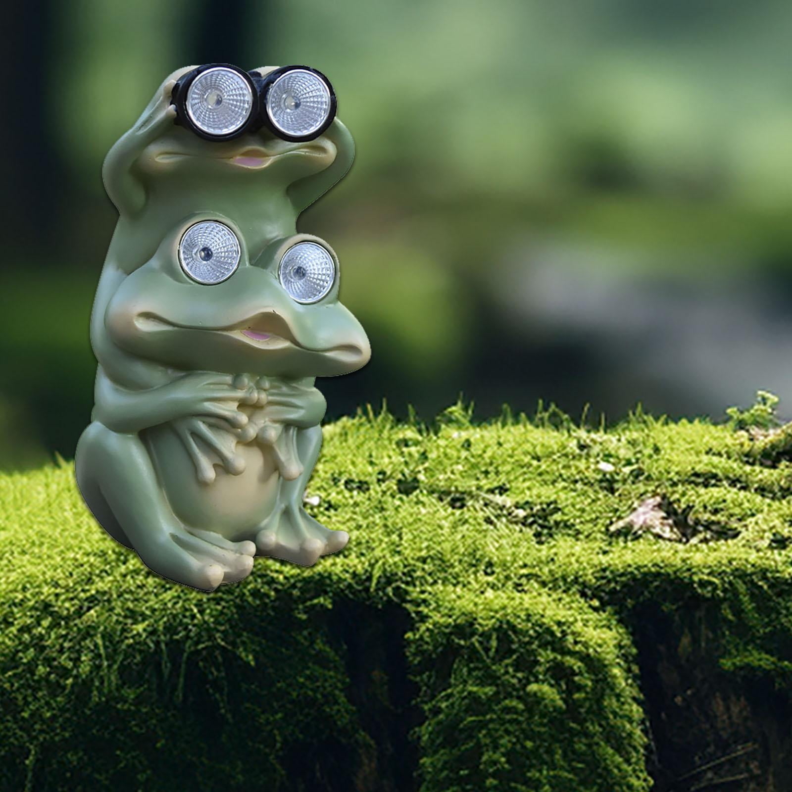 koolsoo Garden Solar Statue, Resin Animal Figurine Collectible ...