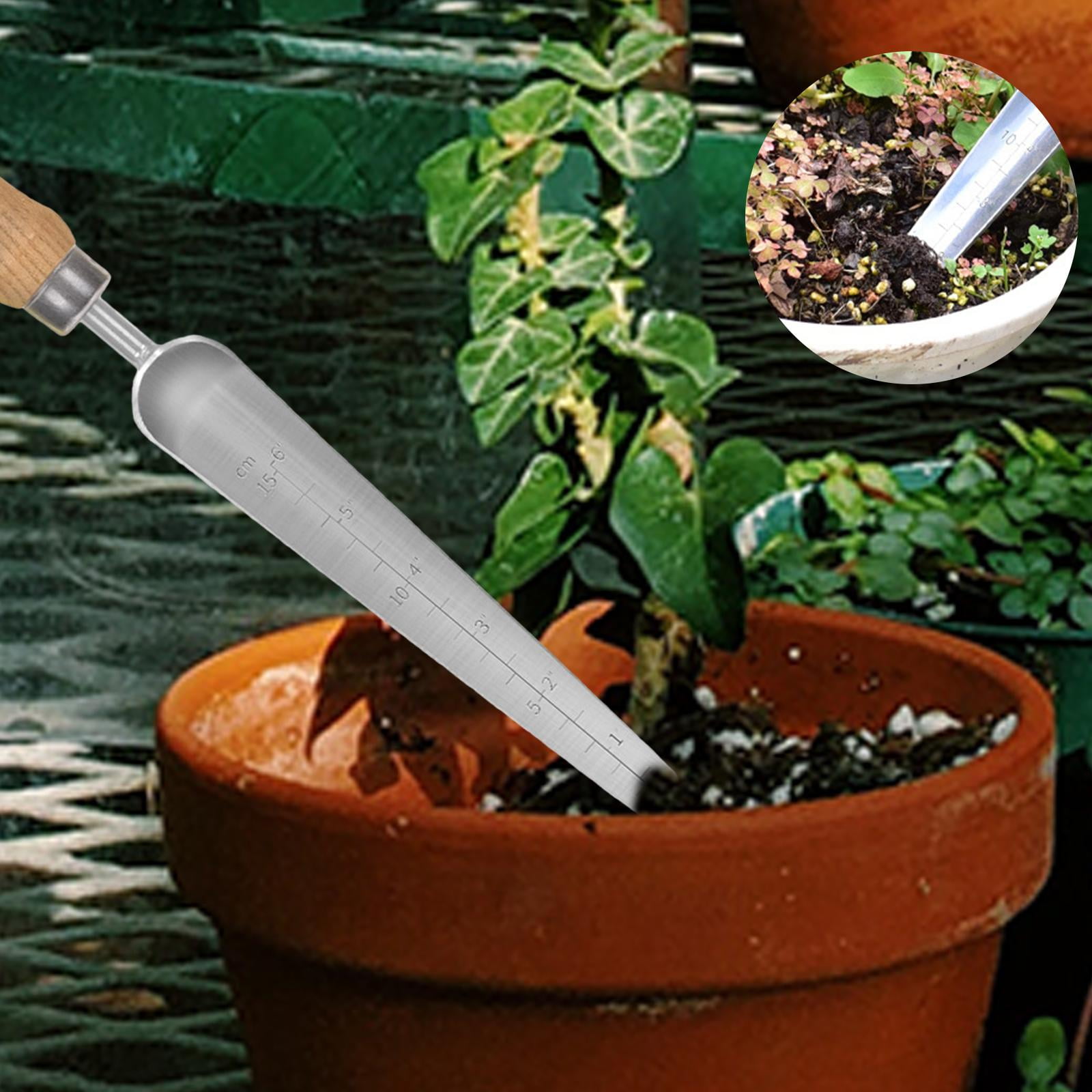 koolsoo Garden Spade with Scale Garden Spade, Small Gardening Tool ...