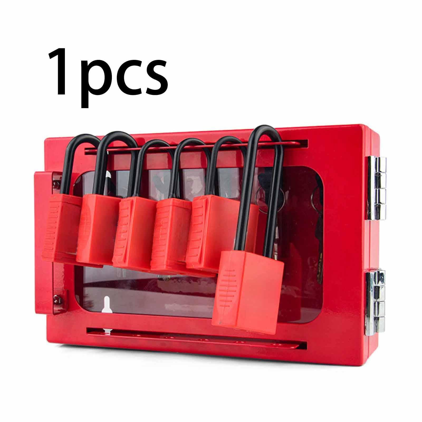 koolsoo Group Lock Box Lockout Station,Storage Case,Dustproof Heavy ...