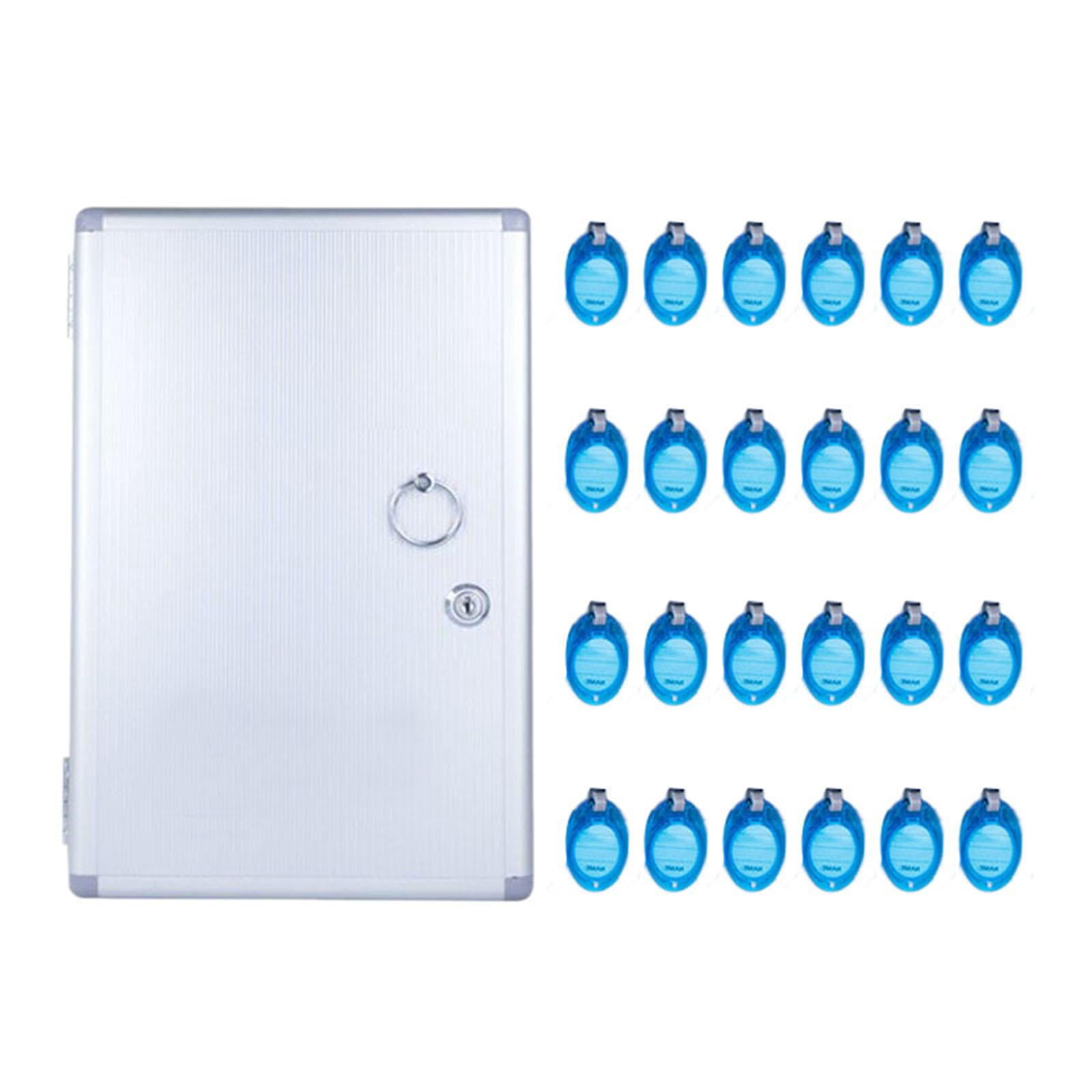 koolsoo Key Cabinet Lock Box Wall Mount Key Organizer Box Office Valets ...