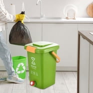 Pethiy Stainless Steel Compost Bin for Kitchen Countertop Compost Bin，1 ...