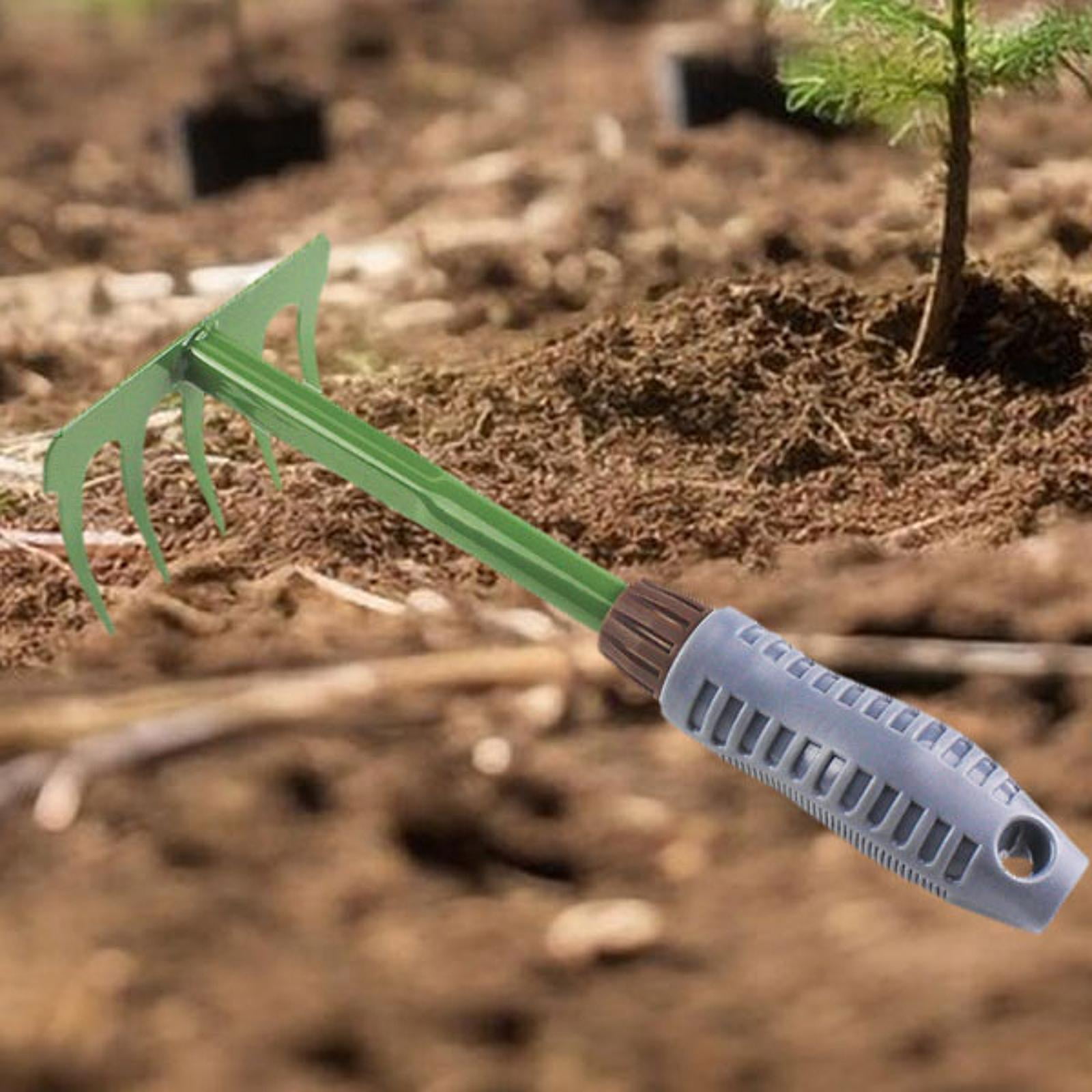 koolsoo Leaf Rake Weeds Puller Tool Manual Long Handle Weeds Grabber ...