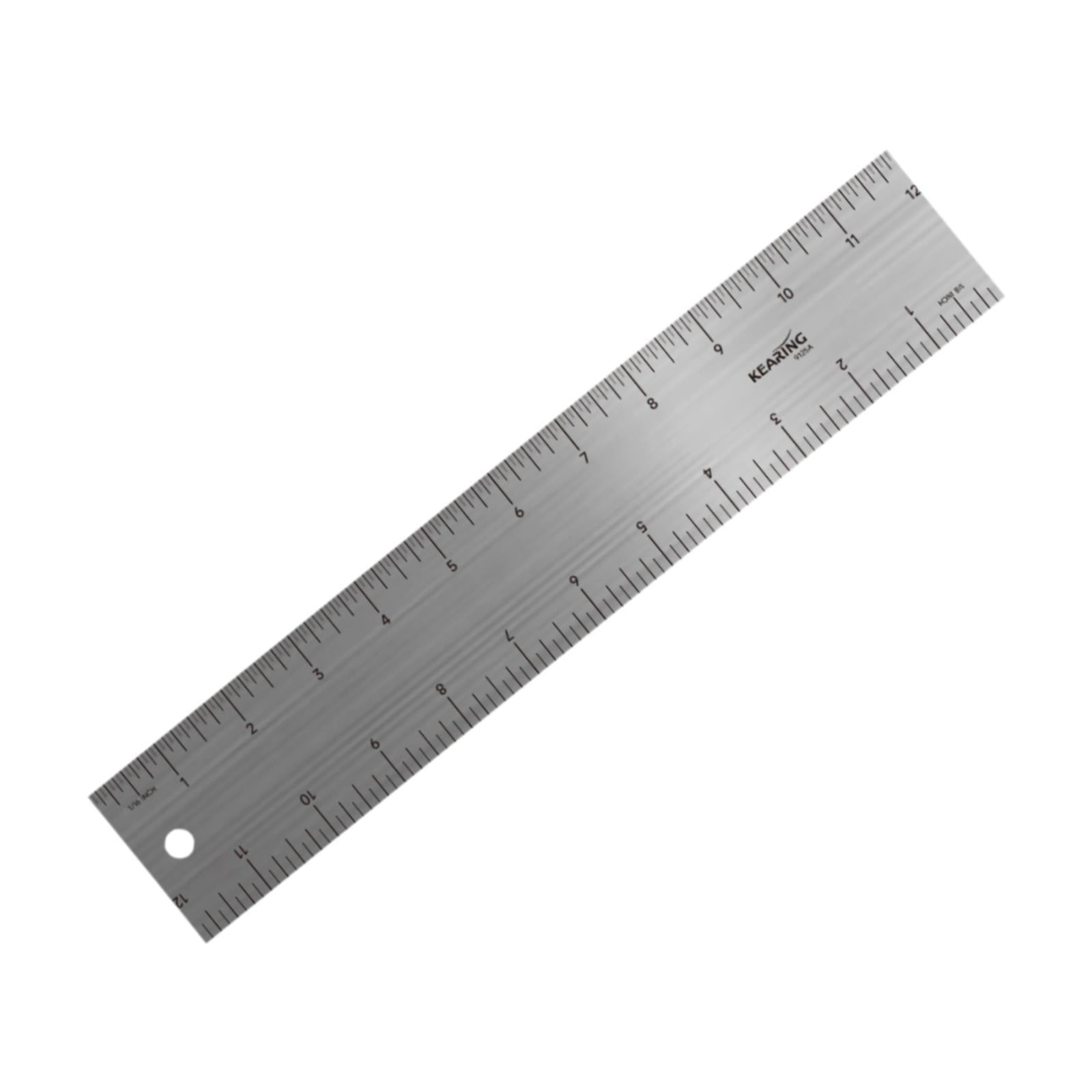 koolsoo Measuring Ruler Drawing Rule with Hole Thickened Multi Use cm ...