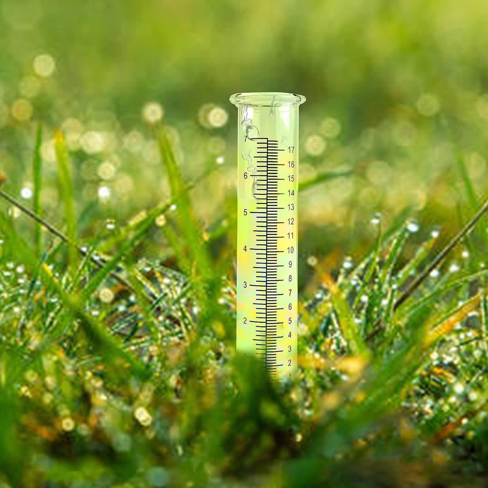 koolsoo Outdoor Rain Gauge,with Scale,7" Capacity Decorative Measuring ...