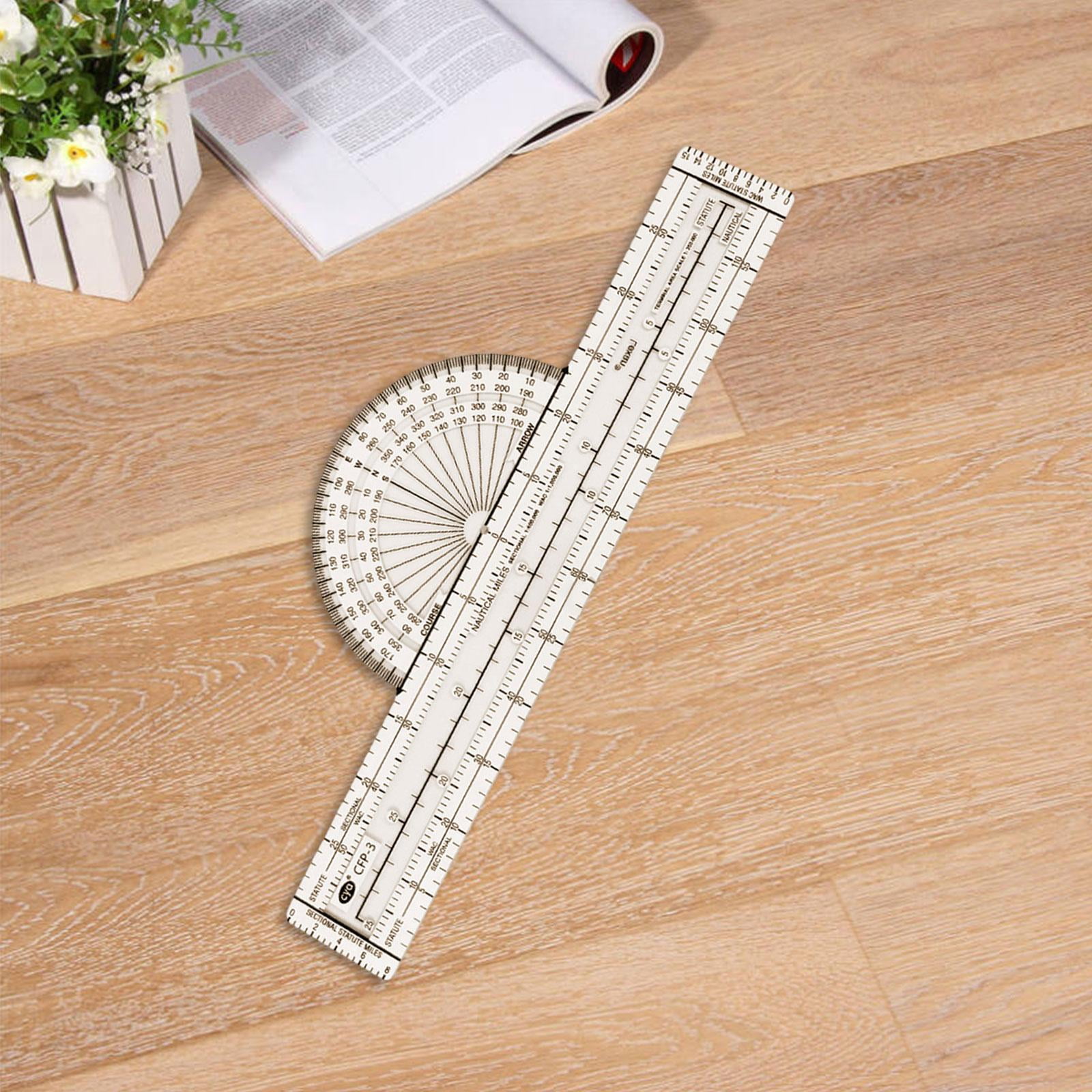 koolsoo Plotter Aviation Slide Ruler Air Navigation Fixed Reusable ...