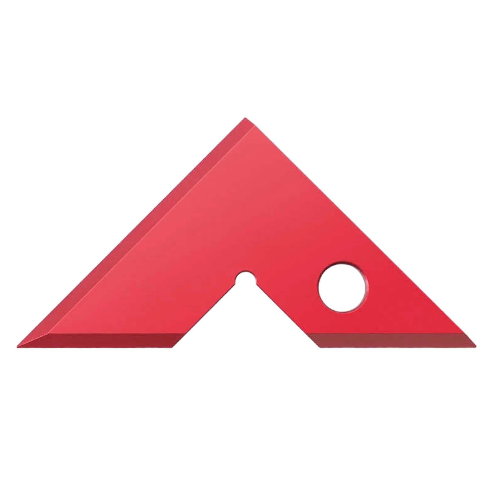 koolsoo Right Angle Ruler 45 and 90 Degree Protractor Woodworking Ruler ...