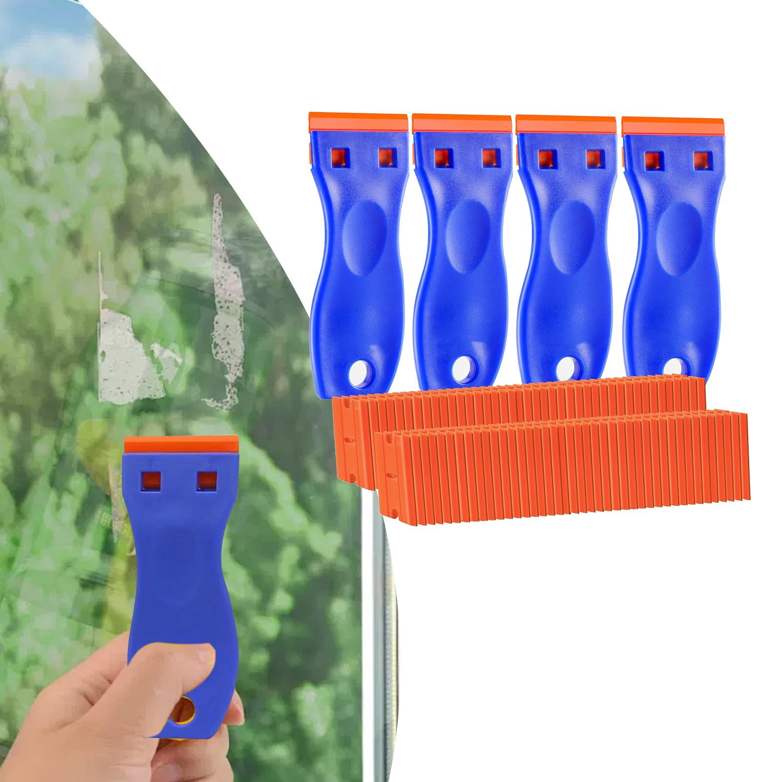 koolsoo Scrapers Tools Sticker Removal Scrapers No Scratch Easy ...