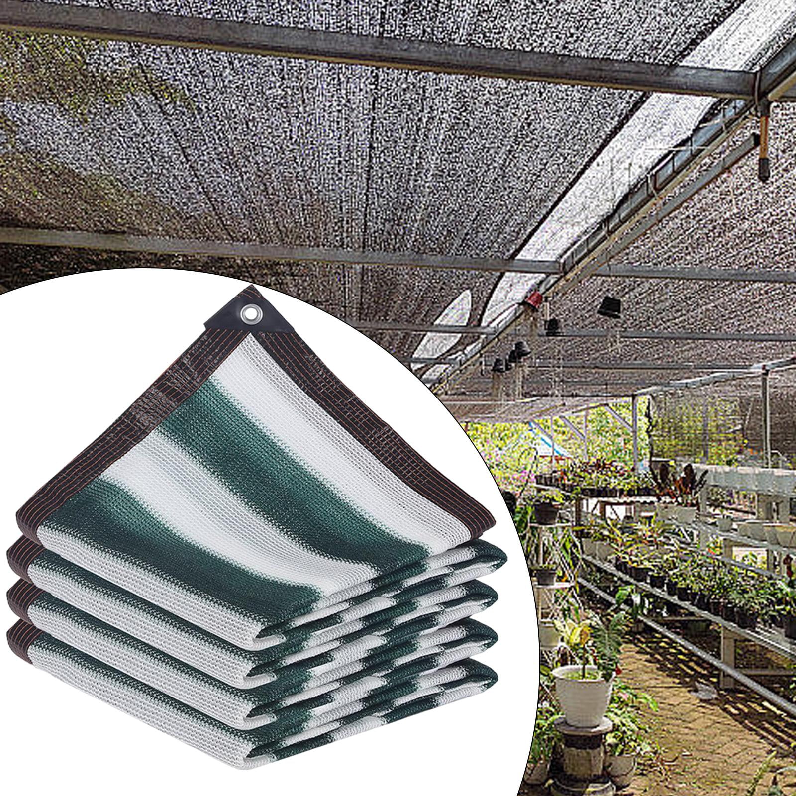 koolsoo Shade Fabric Mesh Tarp with Grommets Greenhouse Shade Sail Easy ...