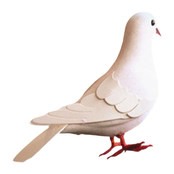 koolsoo Simulation Foam Pigeon Model Shelf Crafts Educational Wedding ...