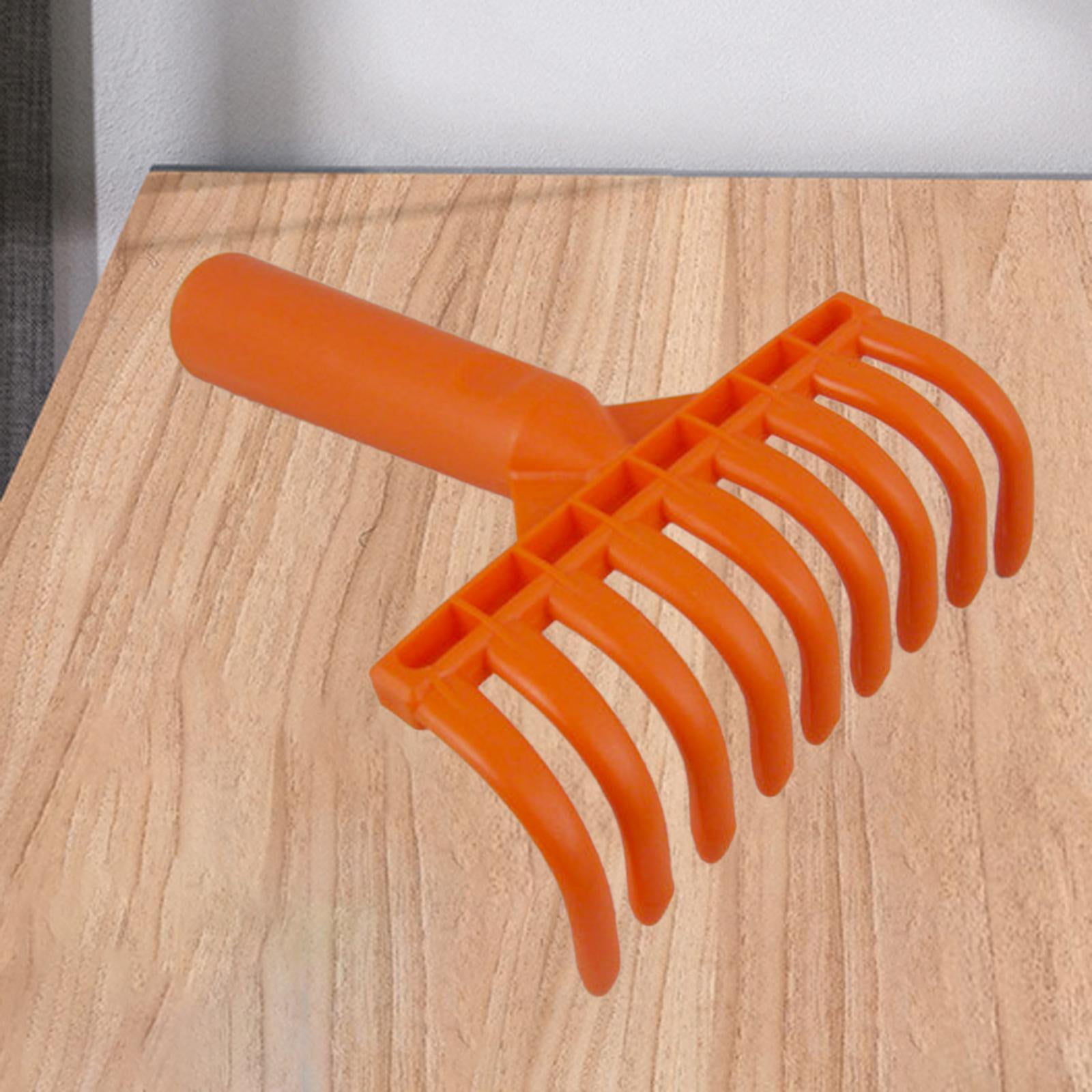 koolsoo Small Yard Leaf Rake Hand Rake Claw Lightweight Ergonomic ...