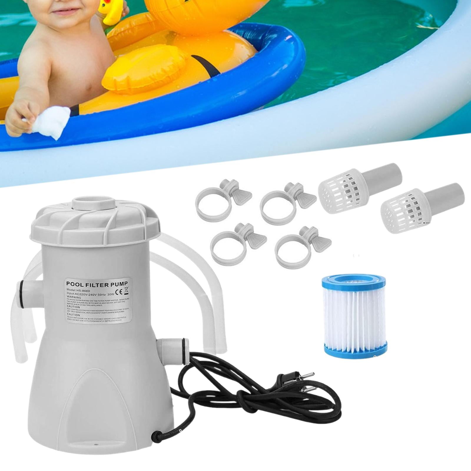 Koolsoo Swimming Pool Pump, 800 GPH Flow, Above Ground Filtration ...