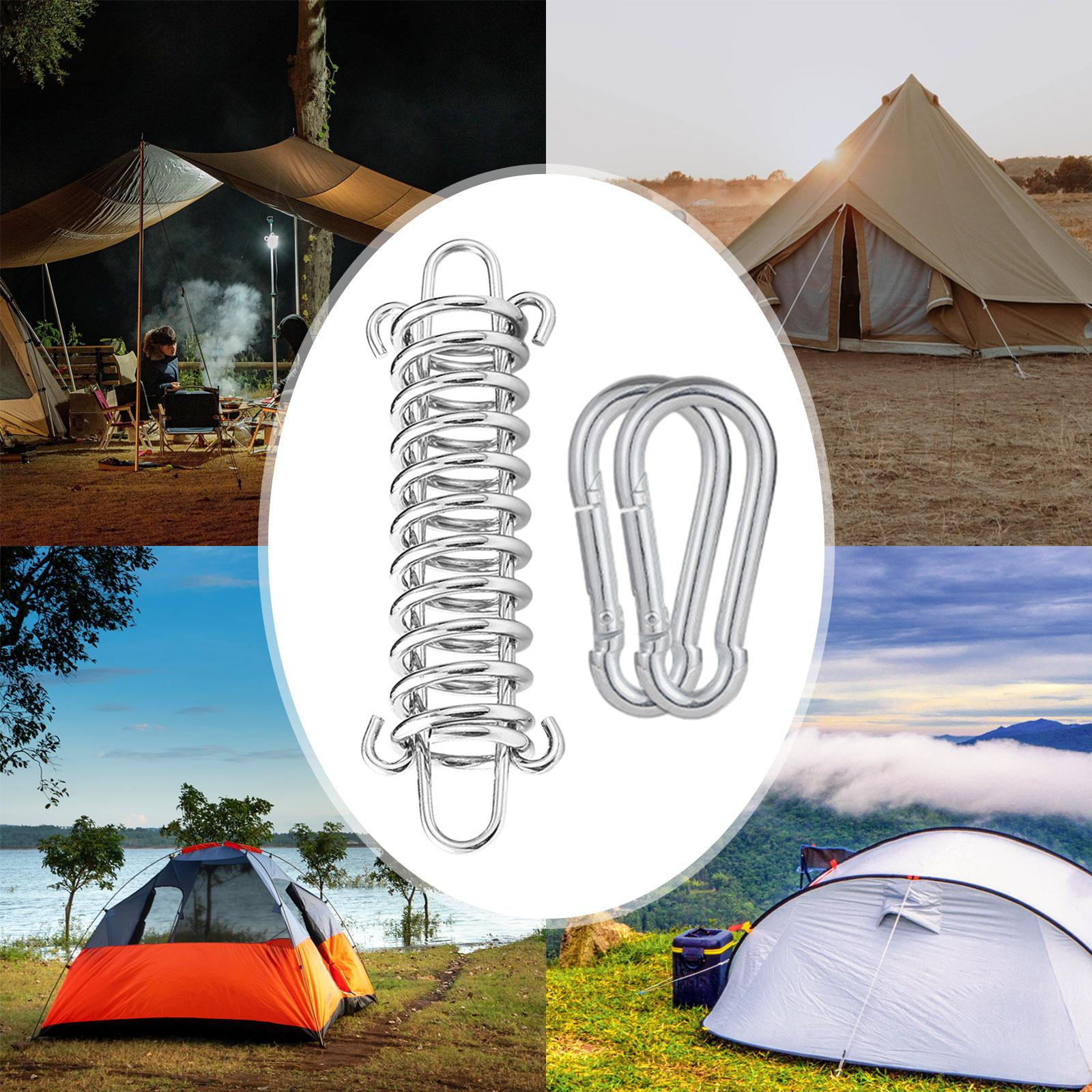 koolsoo Tent Spring Buckles Spring Pole Heavy Duty High Strength Awning ...