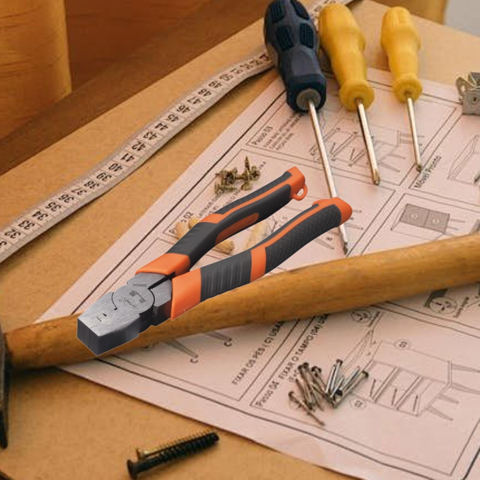 koolsoo V Groove Notch Cutter Plier 90 Degree Folding Bending Plier ...