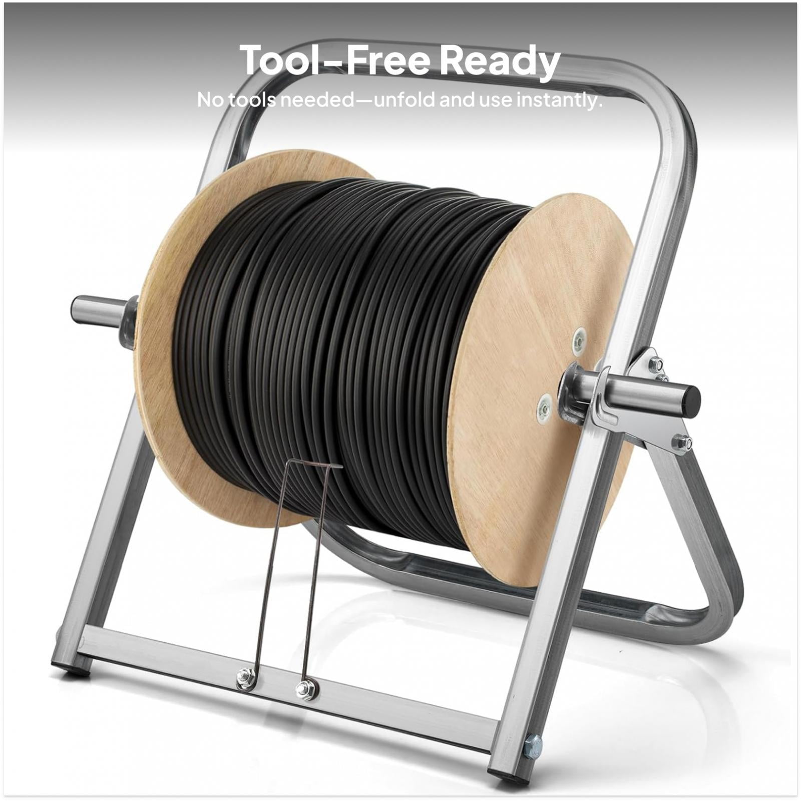 koolsoo Wire Spool Rack Compact Stand Management Heavy Duty ...