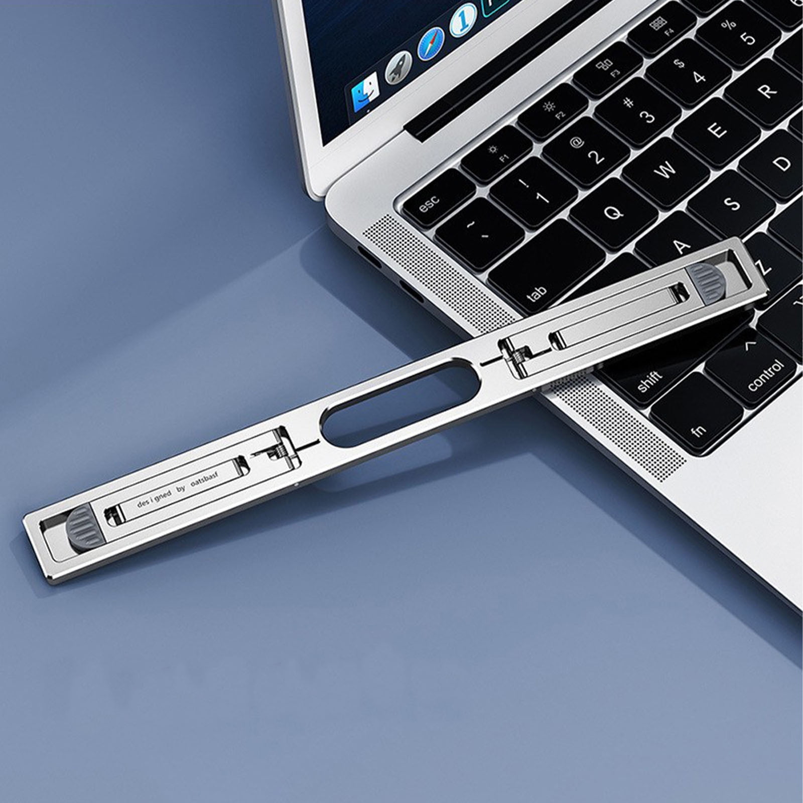 kosheko Adjustable Metal Laptop Stand, Elevated Cooling Computer ...