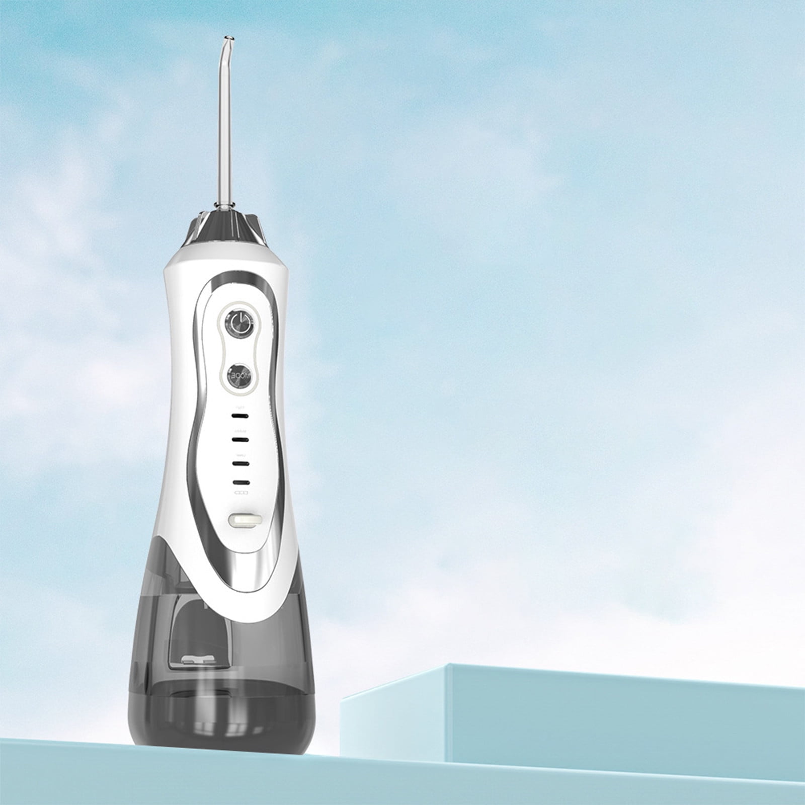 kosheko Electric Tooth Irrigator, 4 Nozzles, Portable & Rechargeable ...