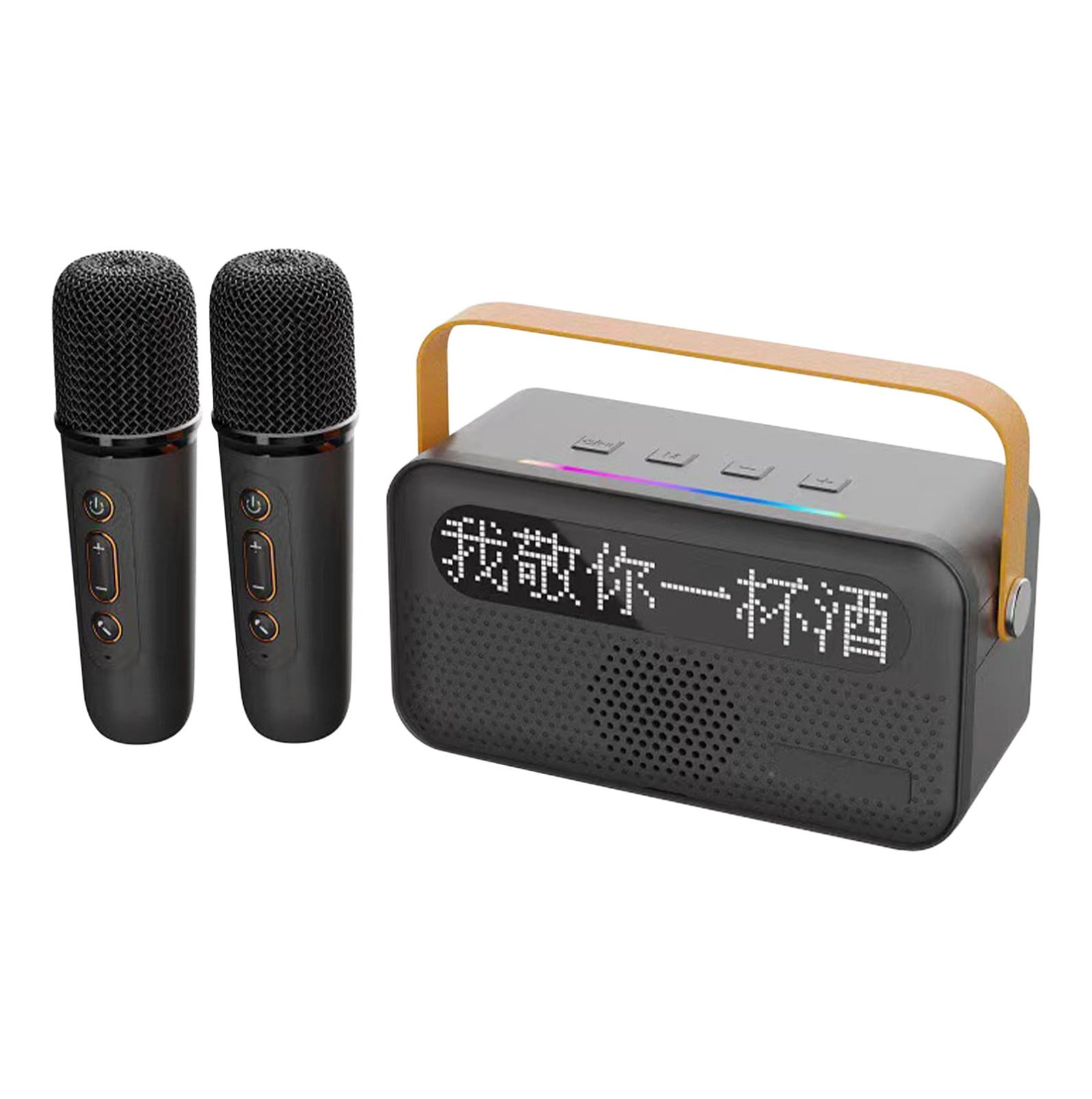 kosheko Smart Lyrics Display Bluetooth Karaoke Speaker with Long ...