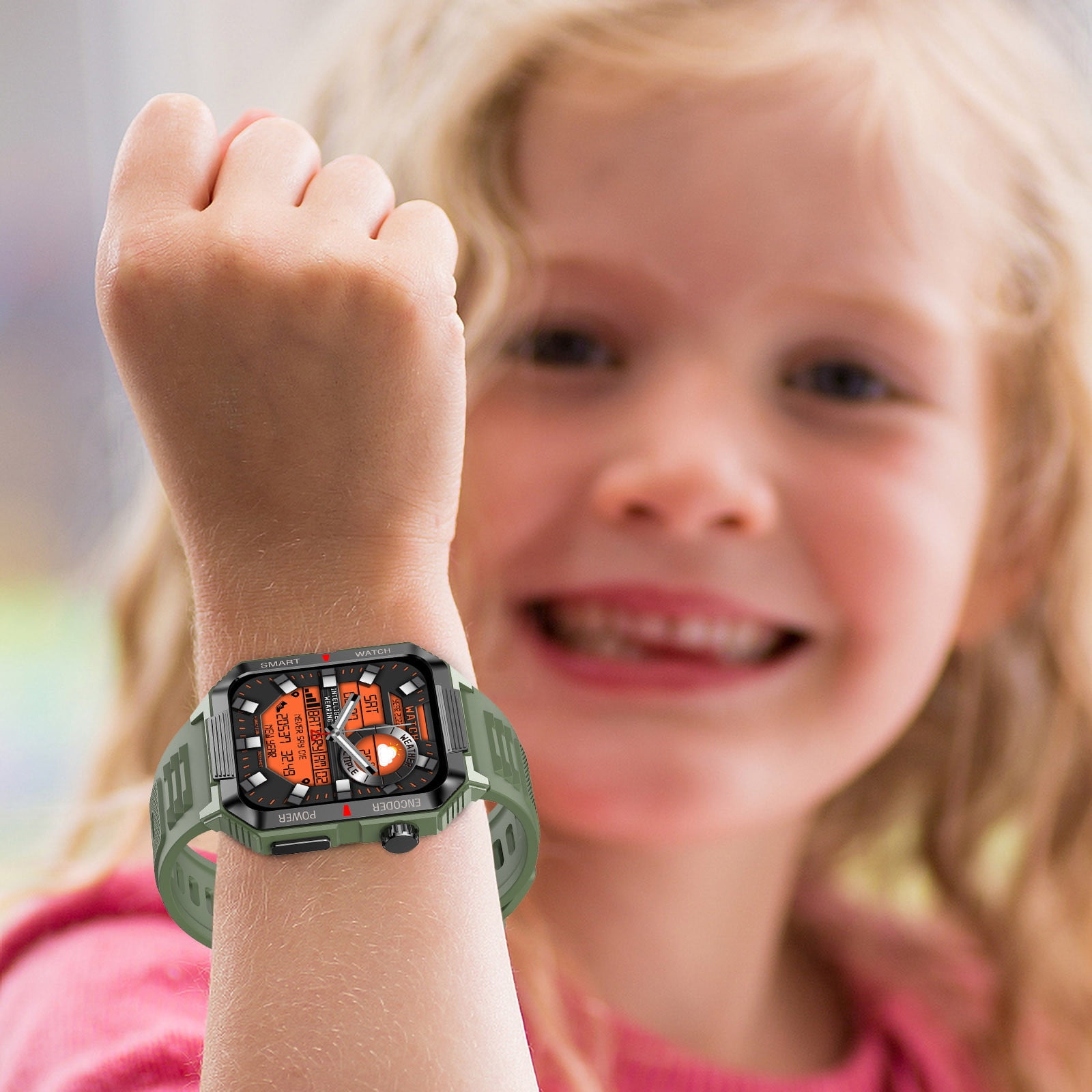 kosheko Smart Watch - Health Monitor, Camera, Pedometer & Bluetooth ...