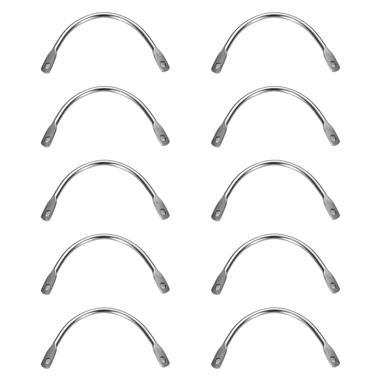 kowaku 10 Pieces Metal Tray Handles Side Handles Furniture Pulls Sturdy ...