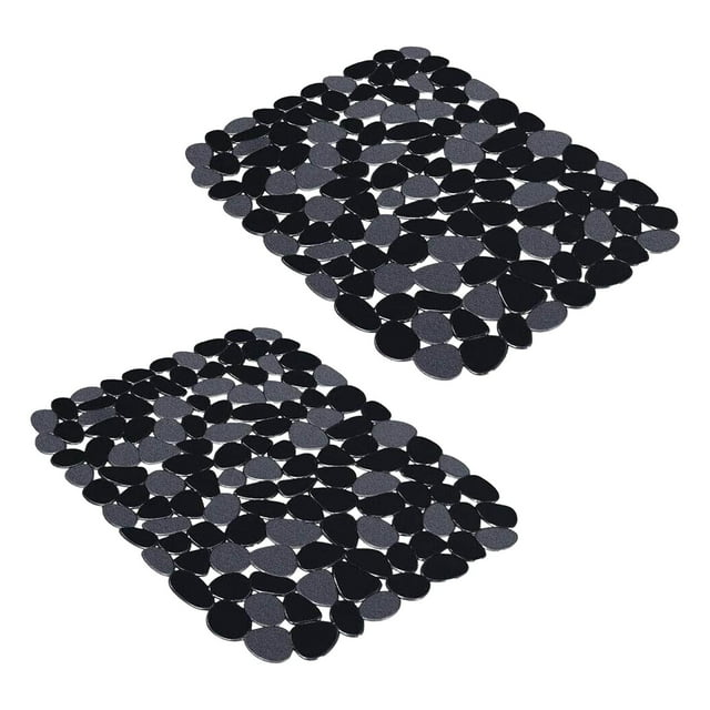kowaku 2 Pieces Pebble Sink Mat PVC Sink Mat Sink Saddle Protector ...