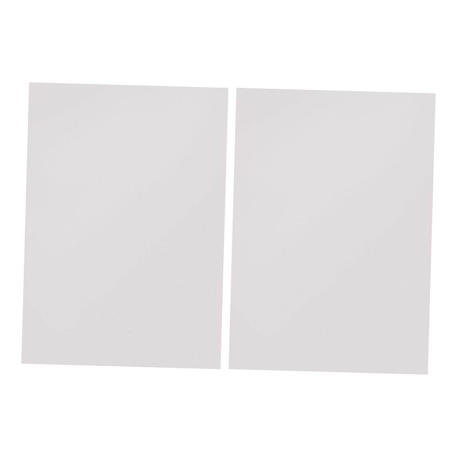 kowaku 2Pcs PVC Translucent Sheet Colored Overlays Lightweight Handmade ...