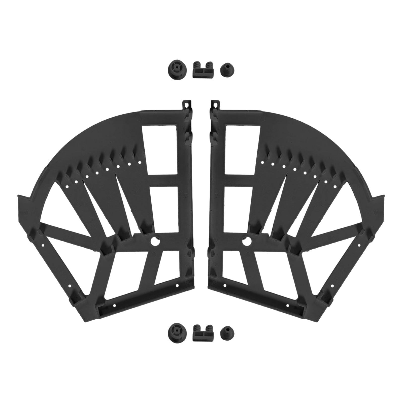 kowaku 2Pcs Shoe Rack Hinges Shoe Drawer Flip Frames Flip Plate Frame ...