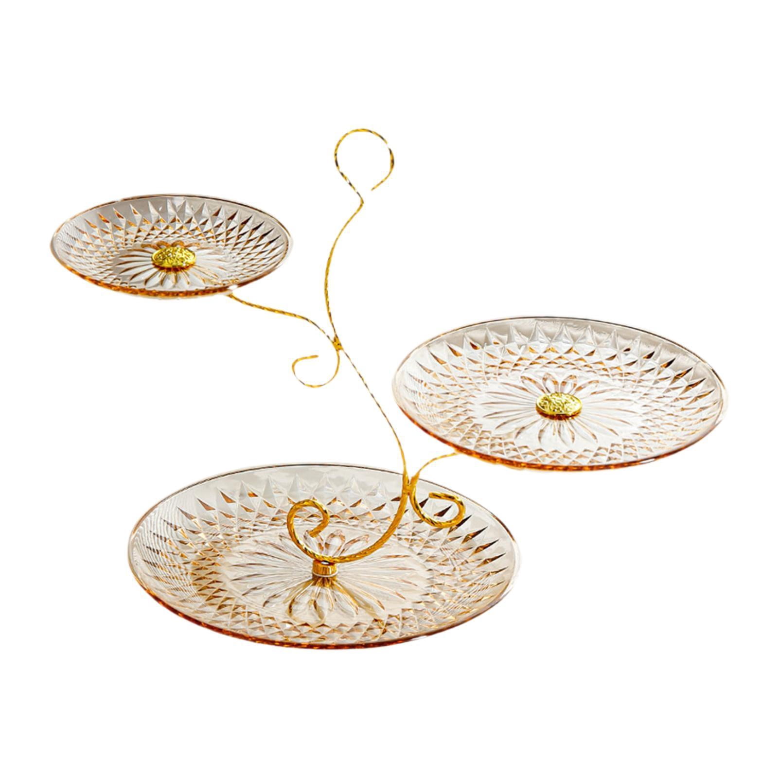 kowaku 3 -level Service Tray Dessert Plaque Display of Cupcakes on ...