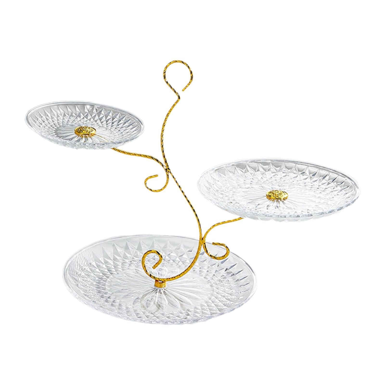 kowaku 3 -level Service Tray Dessert Plaque Display of Cupcakes on ...